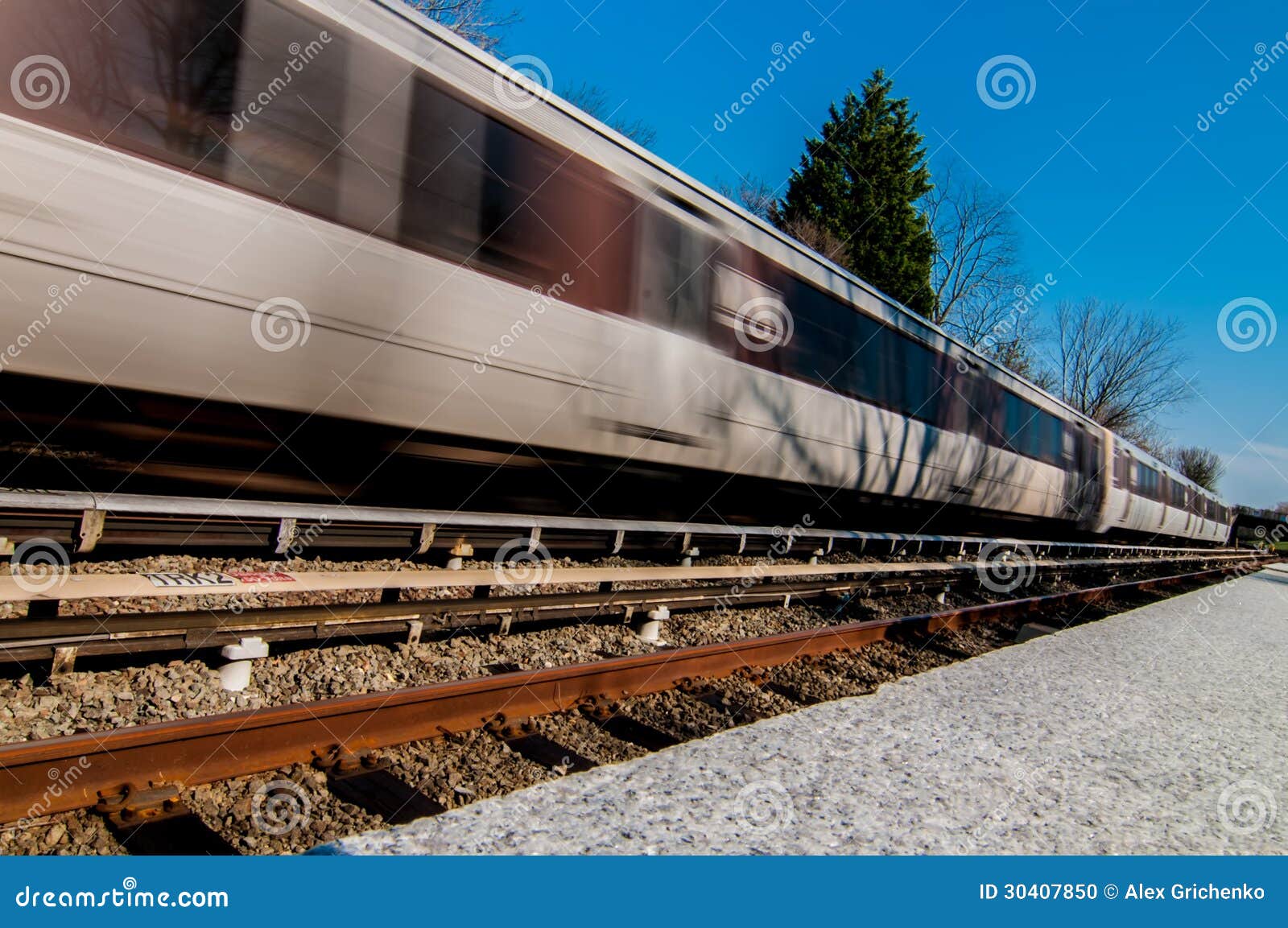 Metro unit leaves station stock photo. Image of movement - 30407850