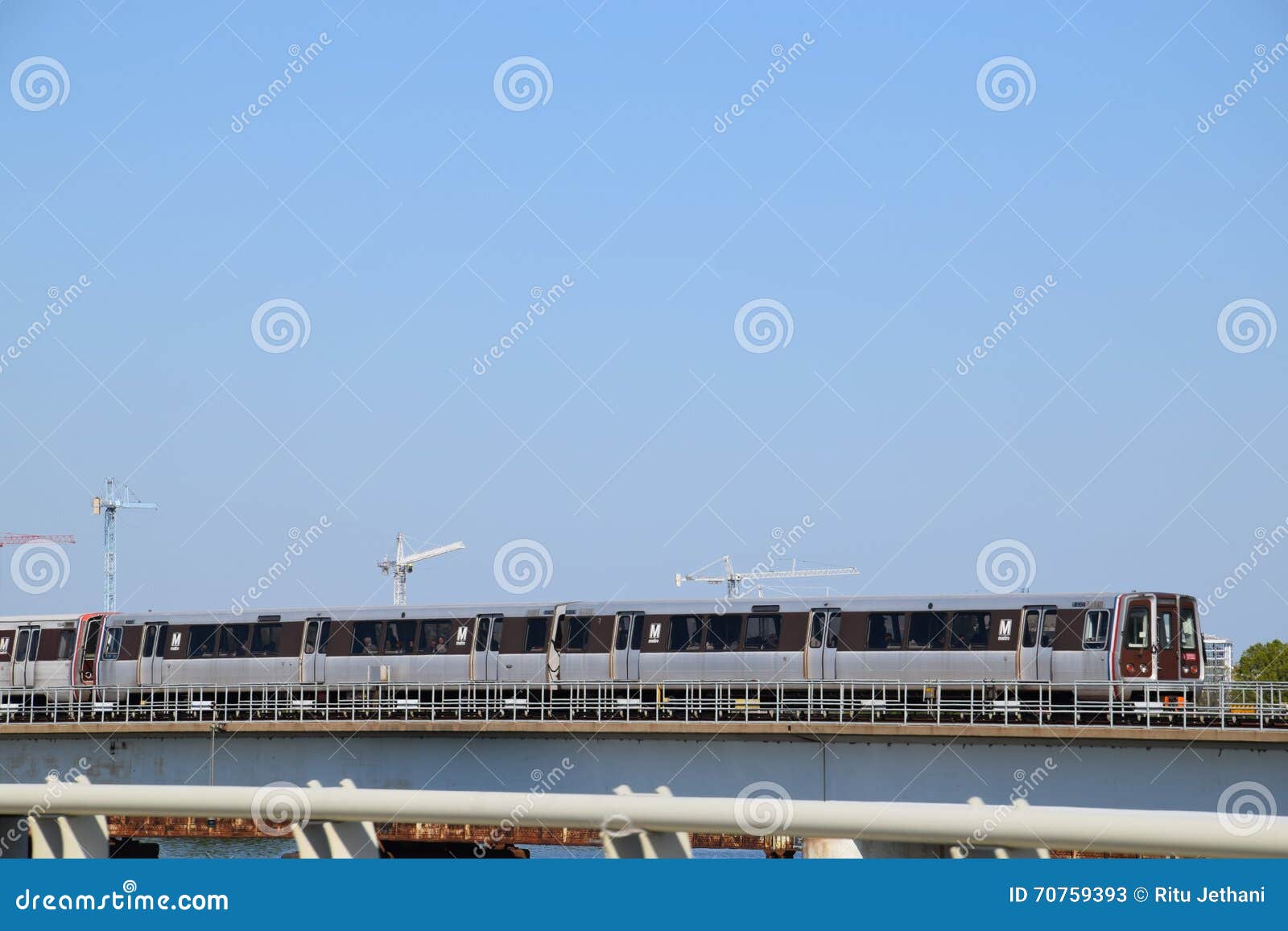 Metro in Washington, DC stock image. Image of rails, metro - 70759393