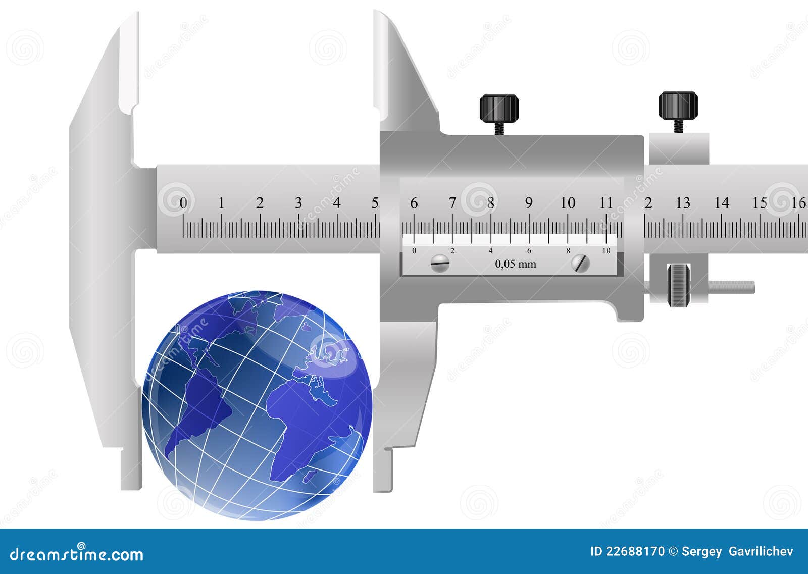 Metrologia inovativa ilustração do vetor. Ilustração de cinzento - 22688170