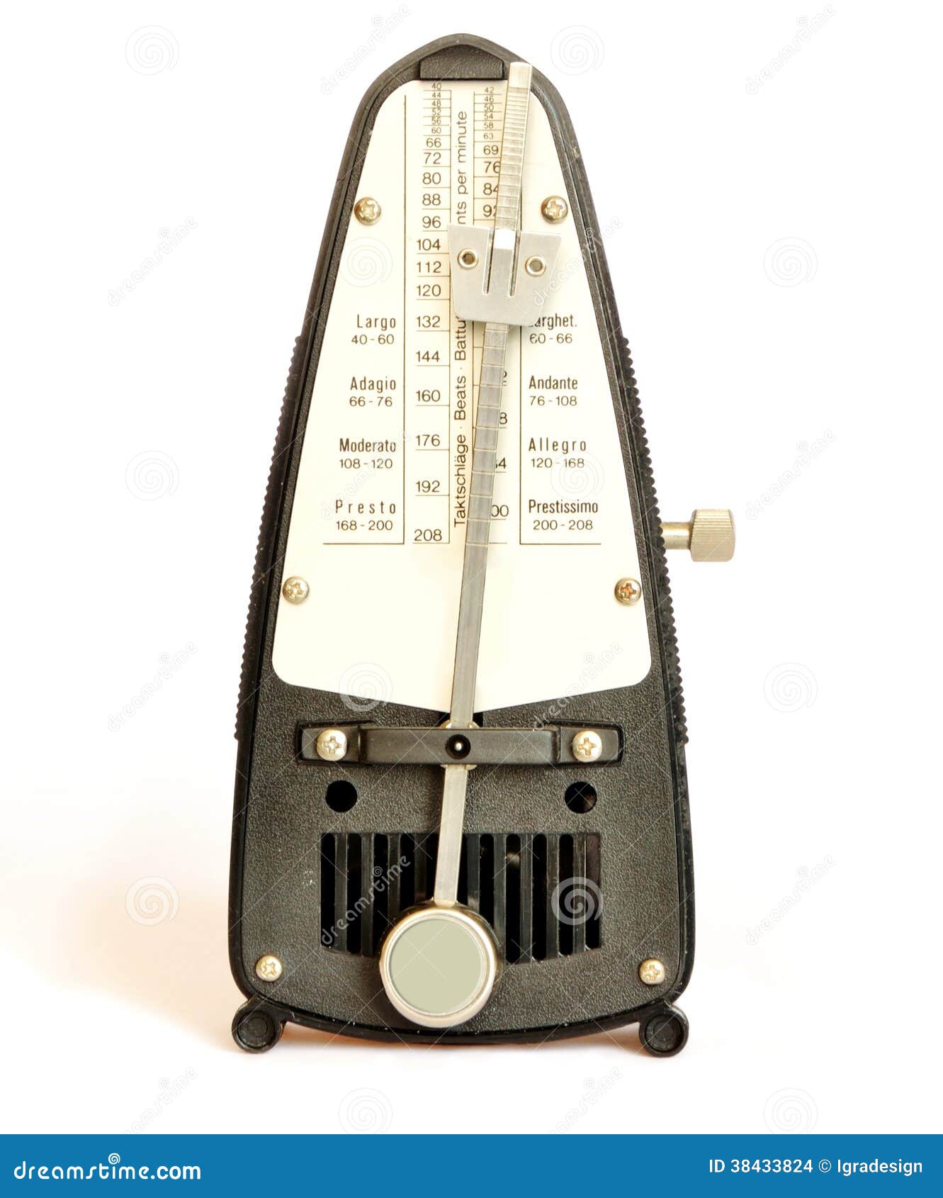 Metronome stock photo. Image of music, timer, modern - 38433824