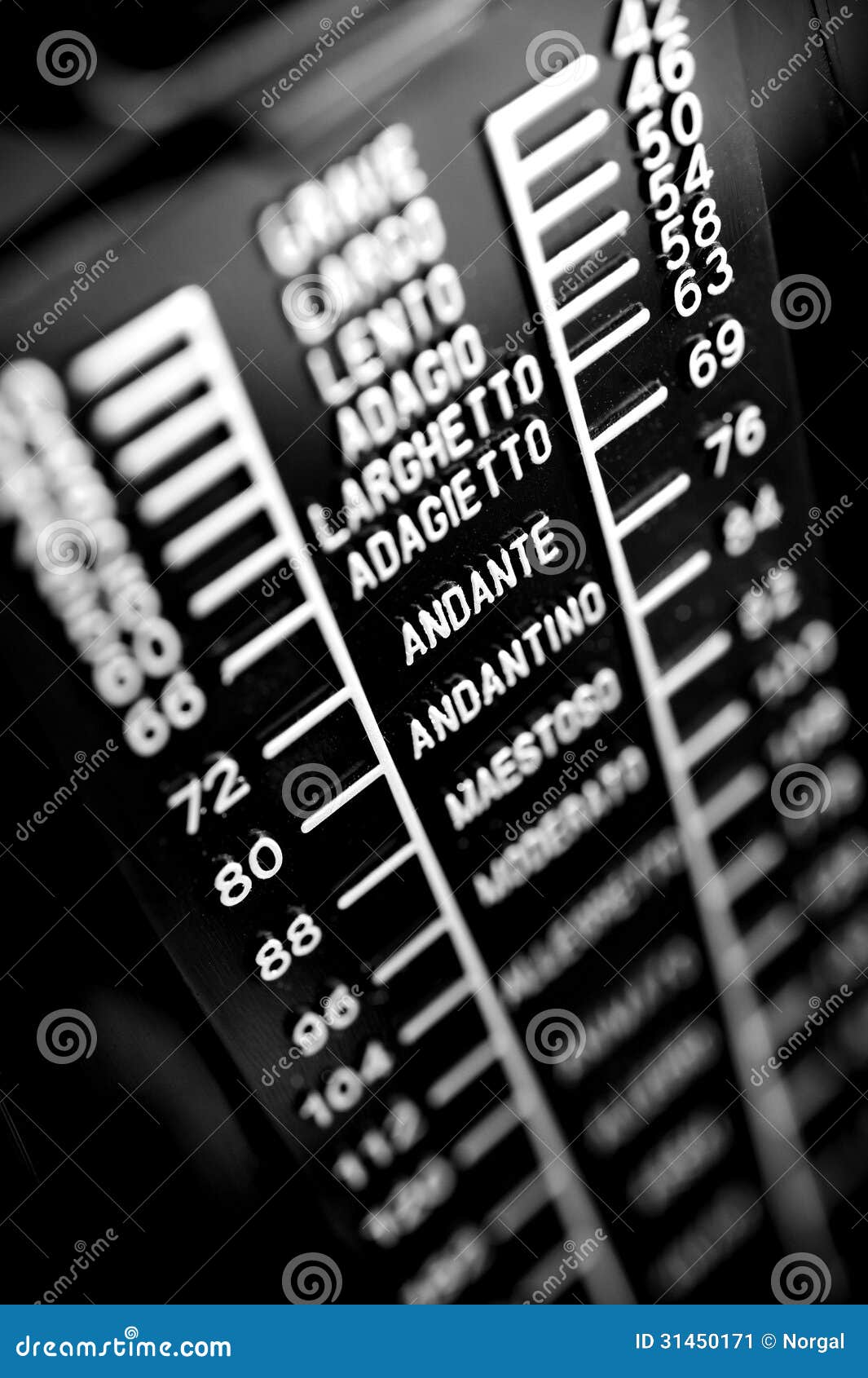 Metronome stock image. Image of music, click, scale, tick - 31450171