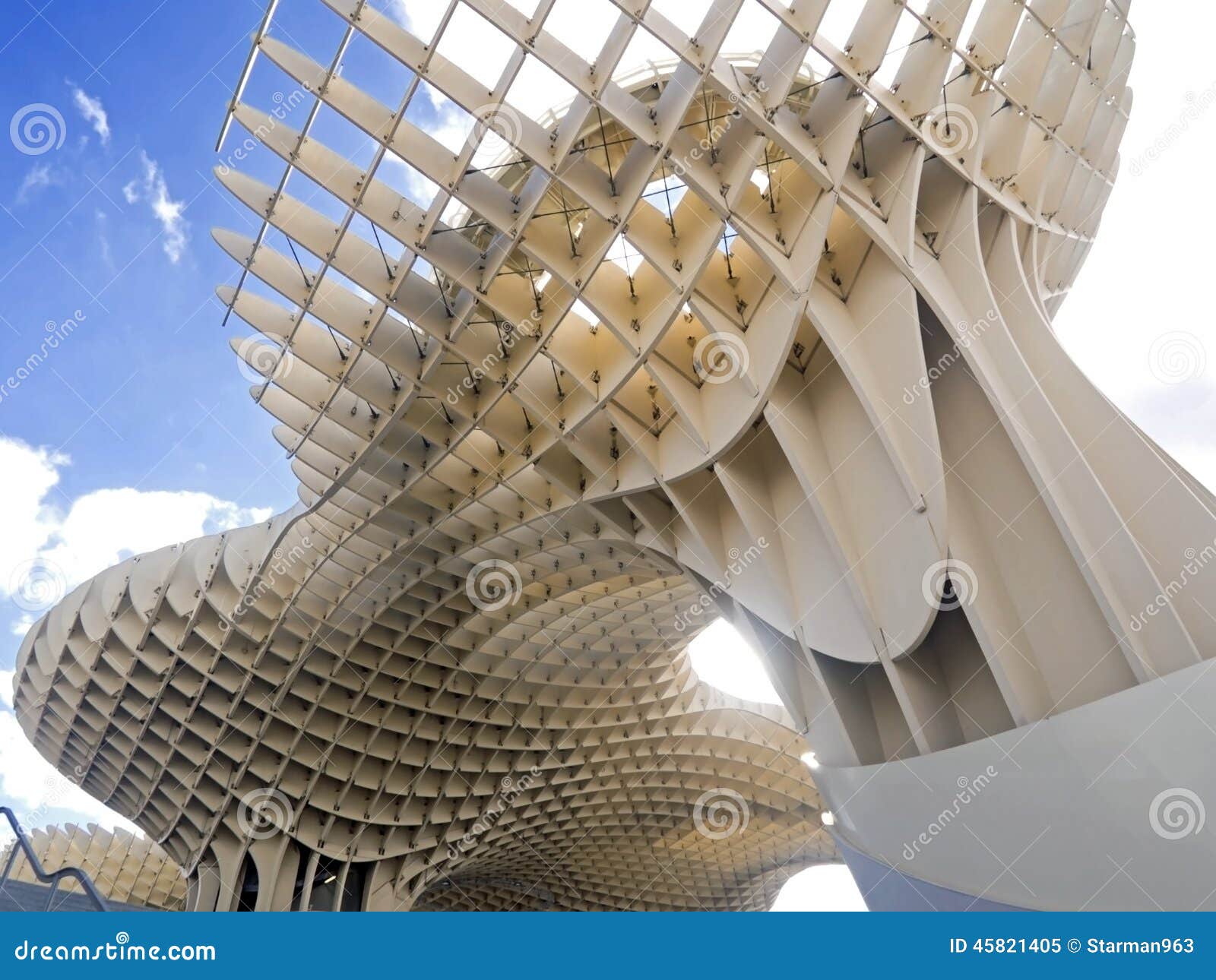 Metropol Metrosol Structure in Sevilla View from Below Editorial Image ...