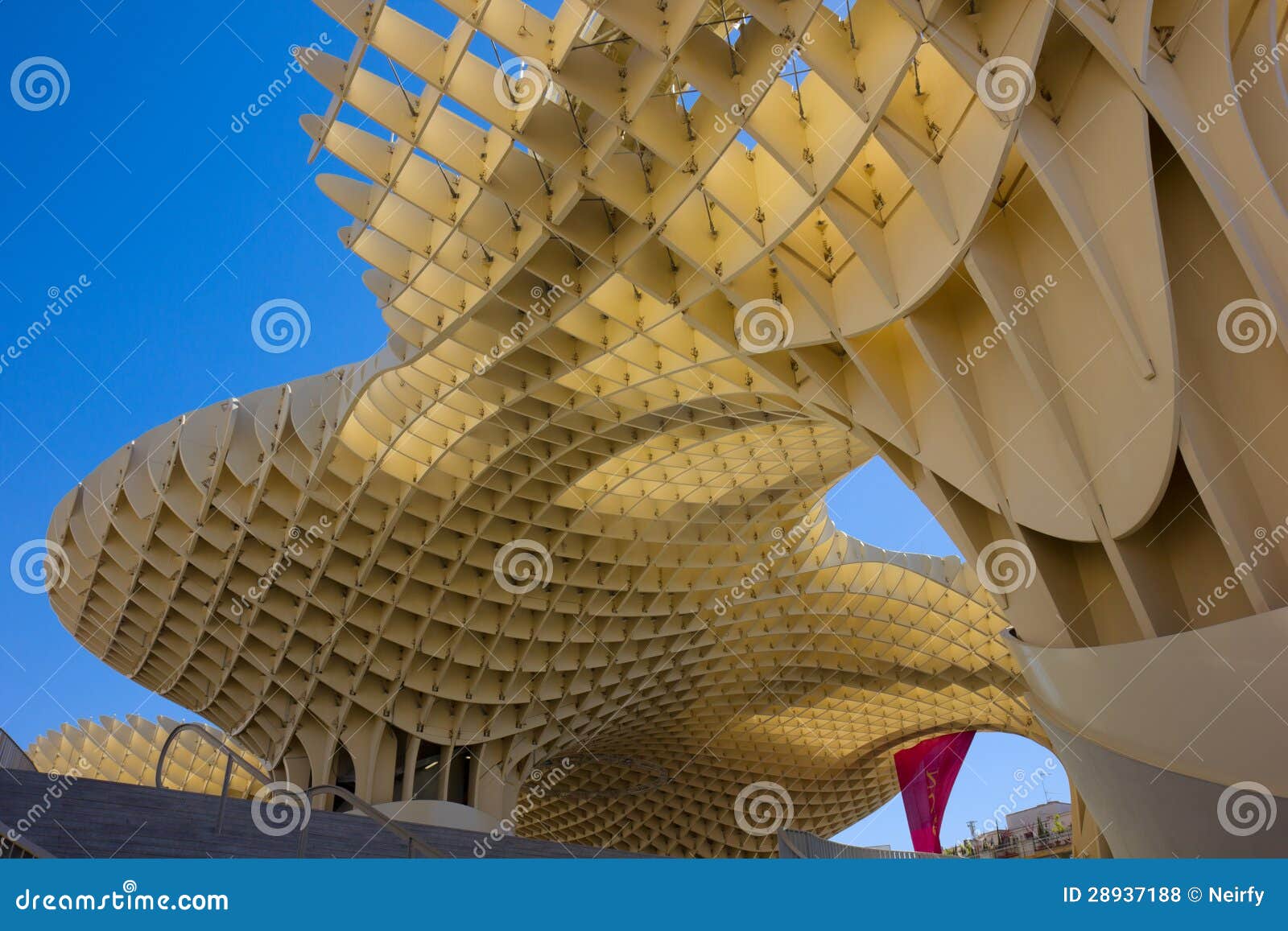 Metropol Parasol Building in Sevilla,Spain Editorial Stock Photo ...
