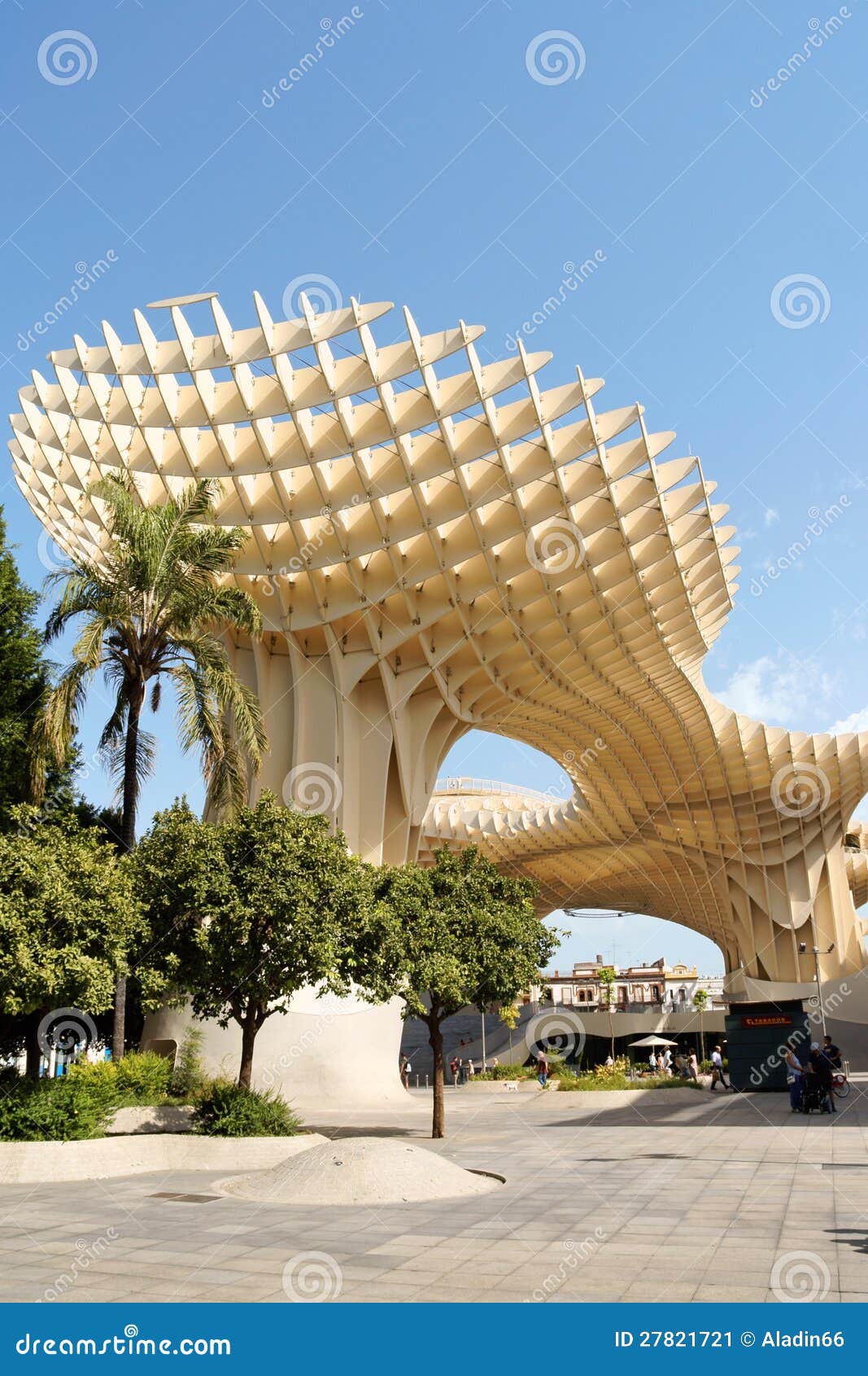 Metropol Parasol in Seville, Spain Editorial Photo - Image of ...