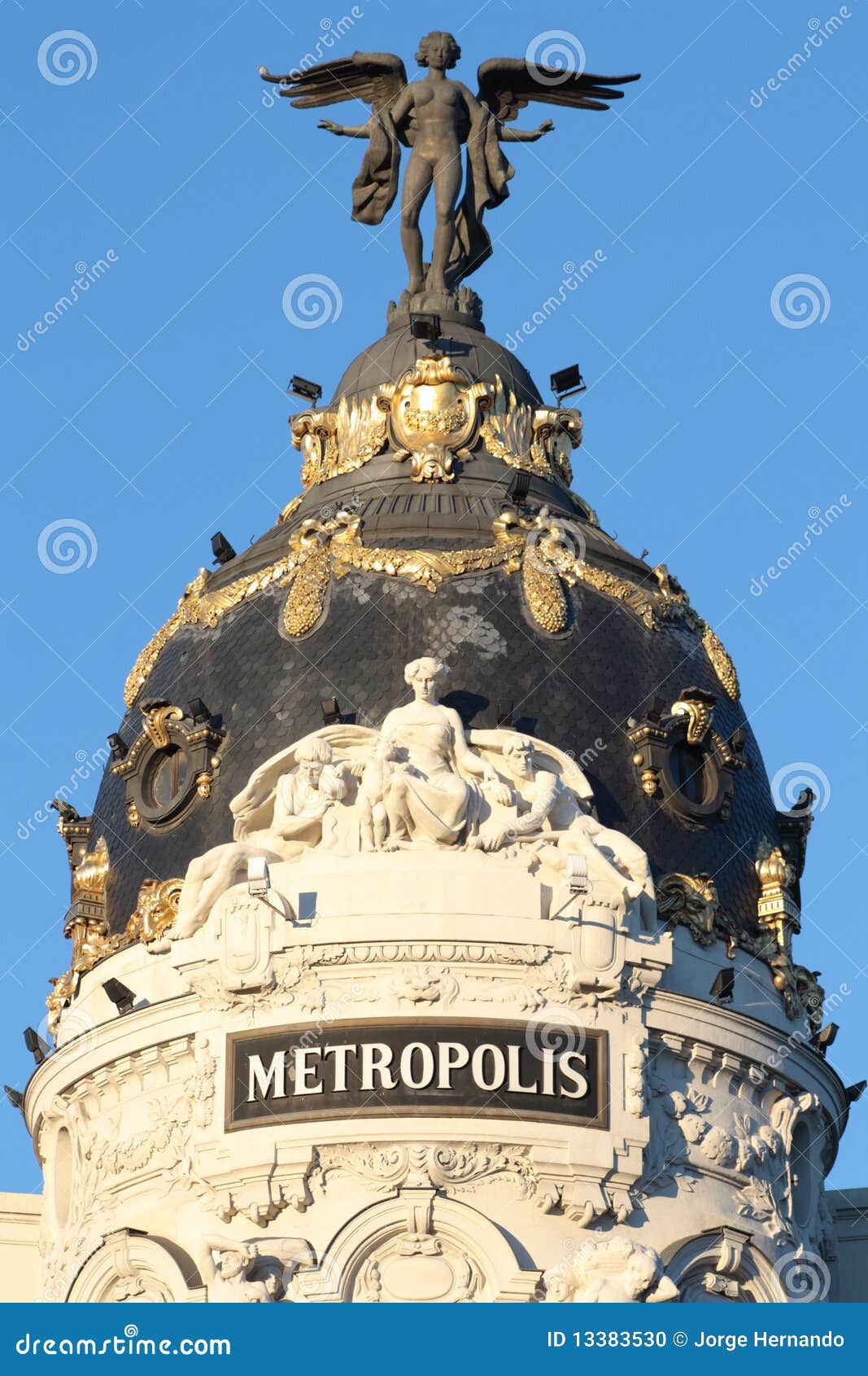 Metropolis Building stock photo. Image of metropolis - 13383530