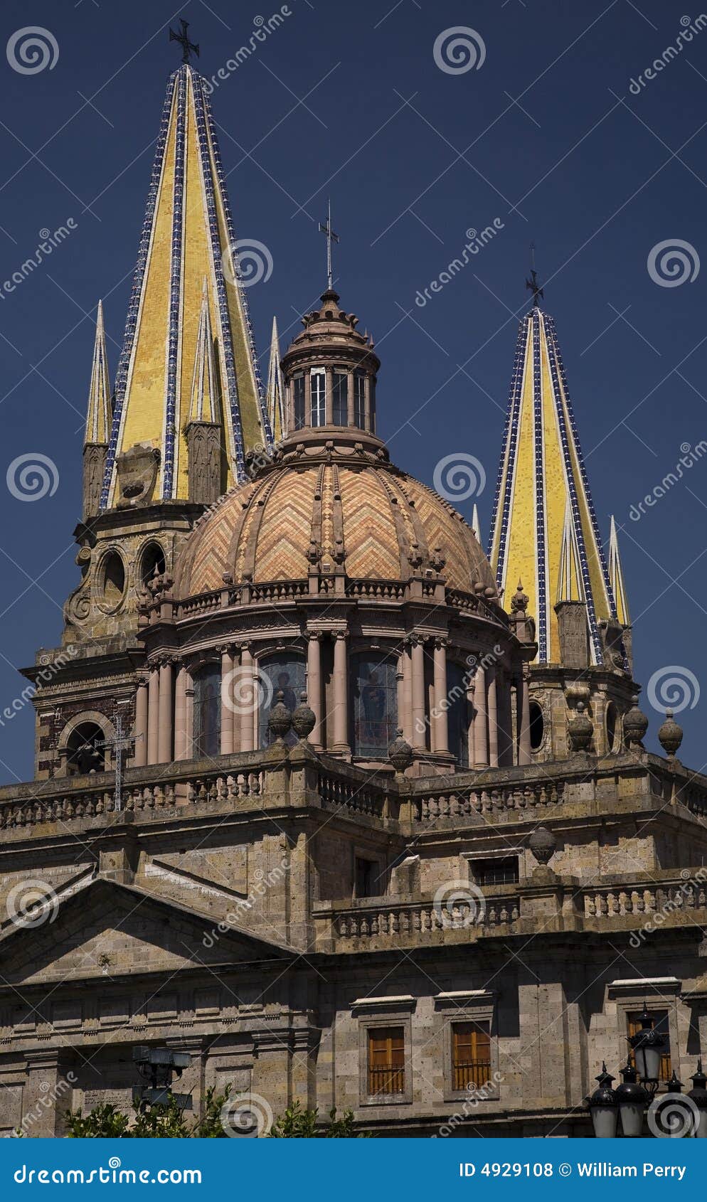 Metropolitan Cathedral Guadalajara Mexico Stock Photo - Image of chapel ...