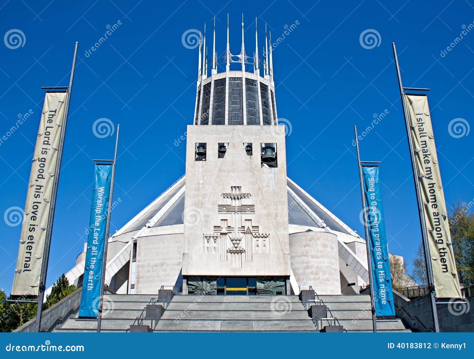 Metropolitan Cathedral, Liverpool, UK Stock Photo - Image of england ...