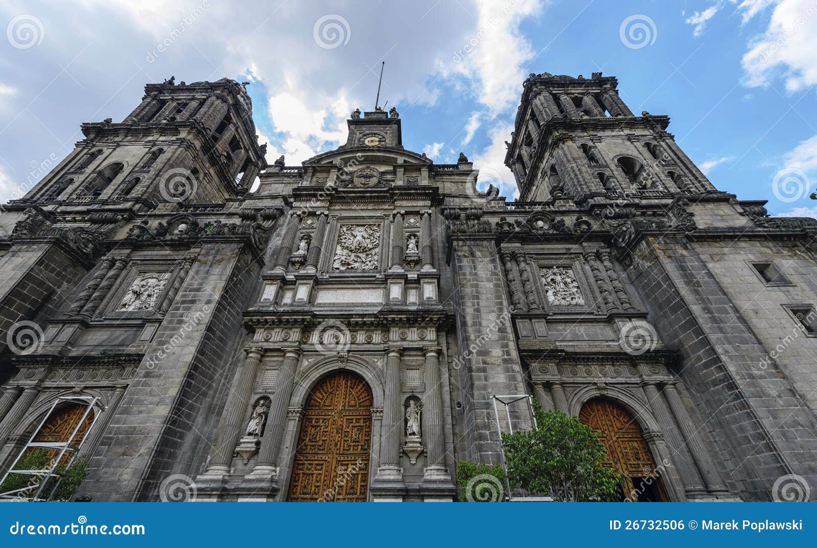 The Metropolitan Cathedral of Mexico C Stock Photo - Image of cathedral ...