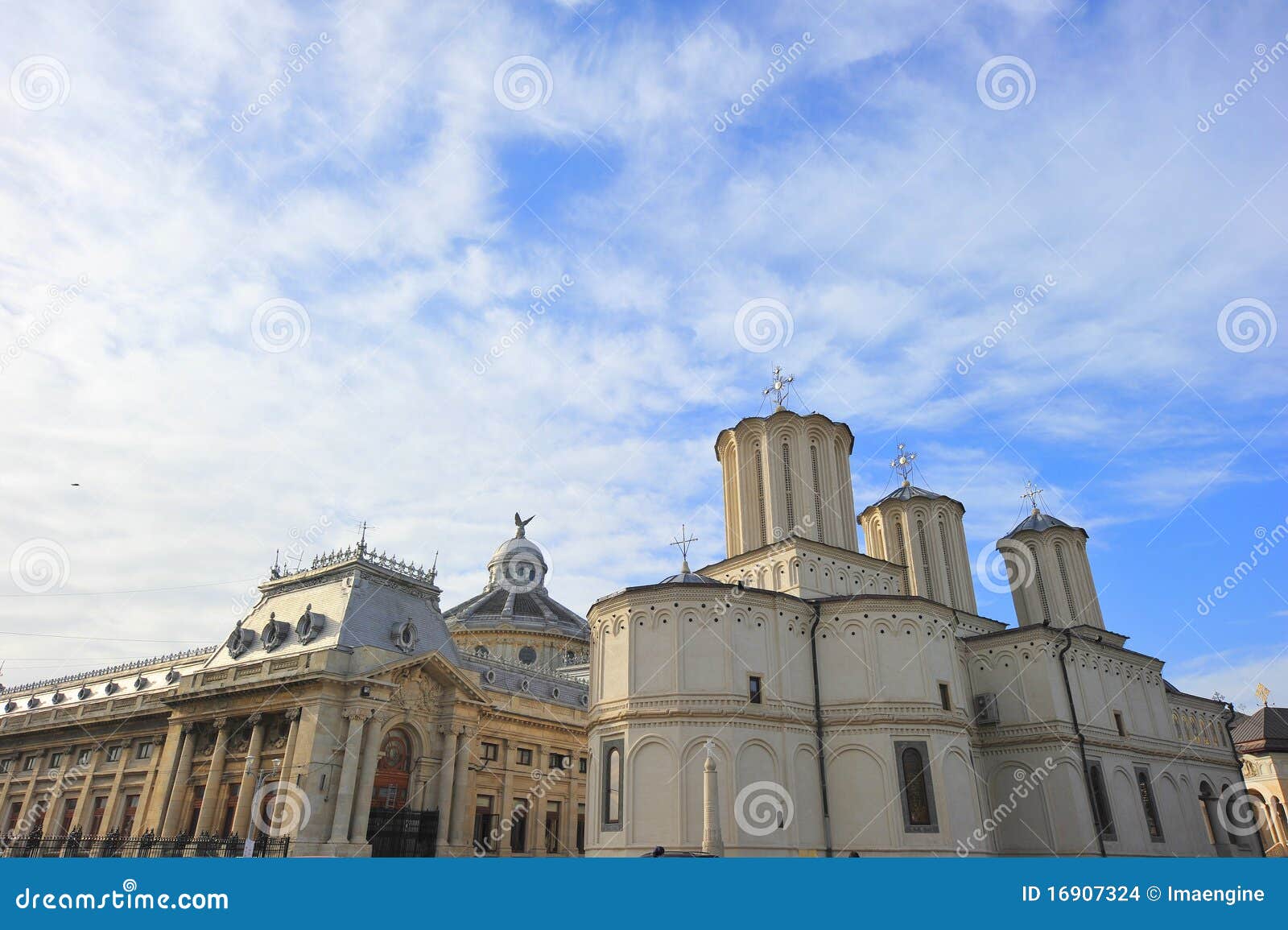 Metropolitan Church of Bucharest, Romania Stock Photo - Image of gate ...