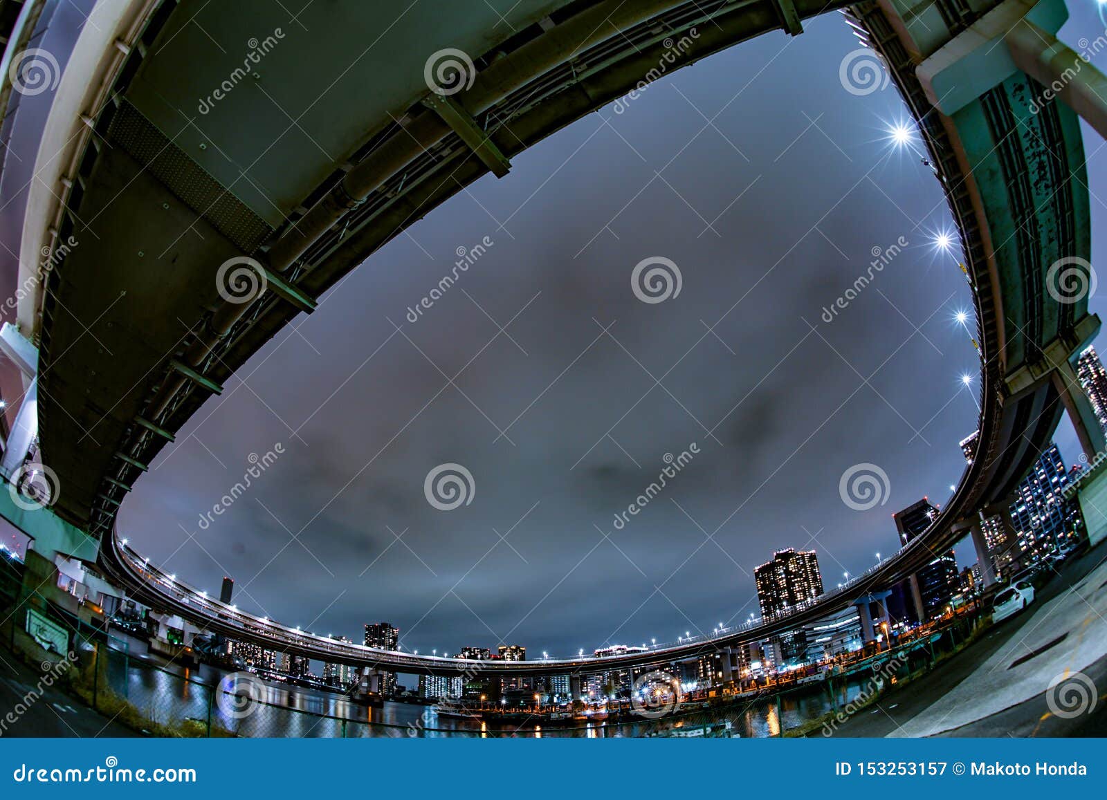 Metropolitan Expressway stock image. Image of facilities - 153253157