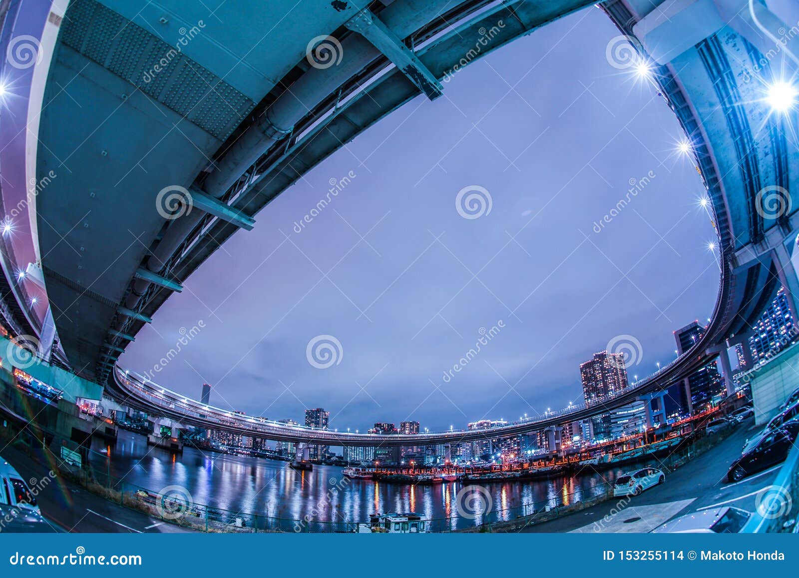 Metropolitan Expressway stock photo. Image of city, building - 153255114