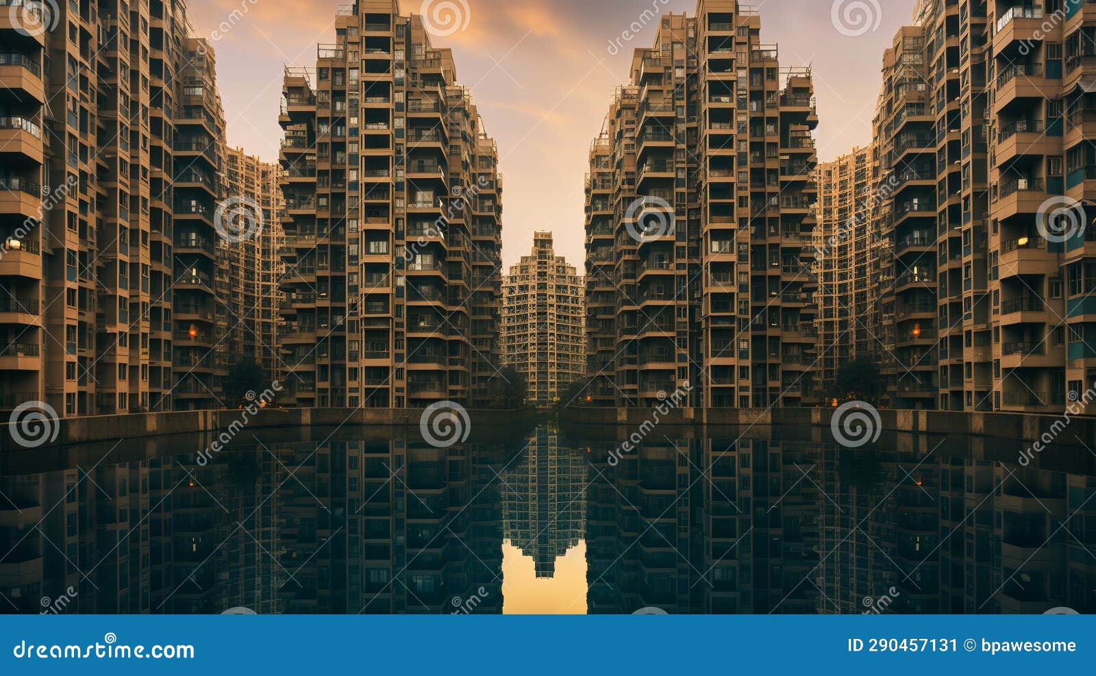 Metropolitan Marvel: A Glimpse Into Large Symmetrical Apartments ...