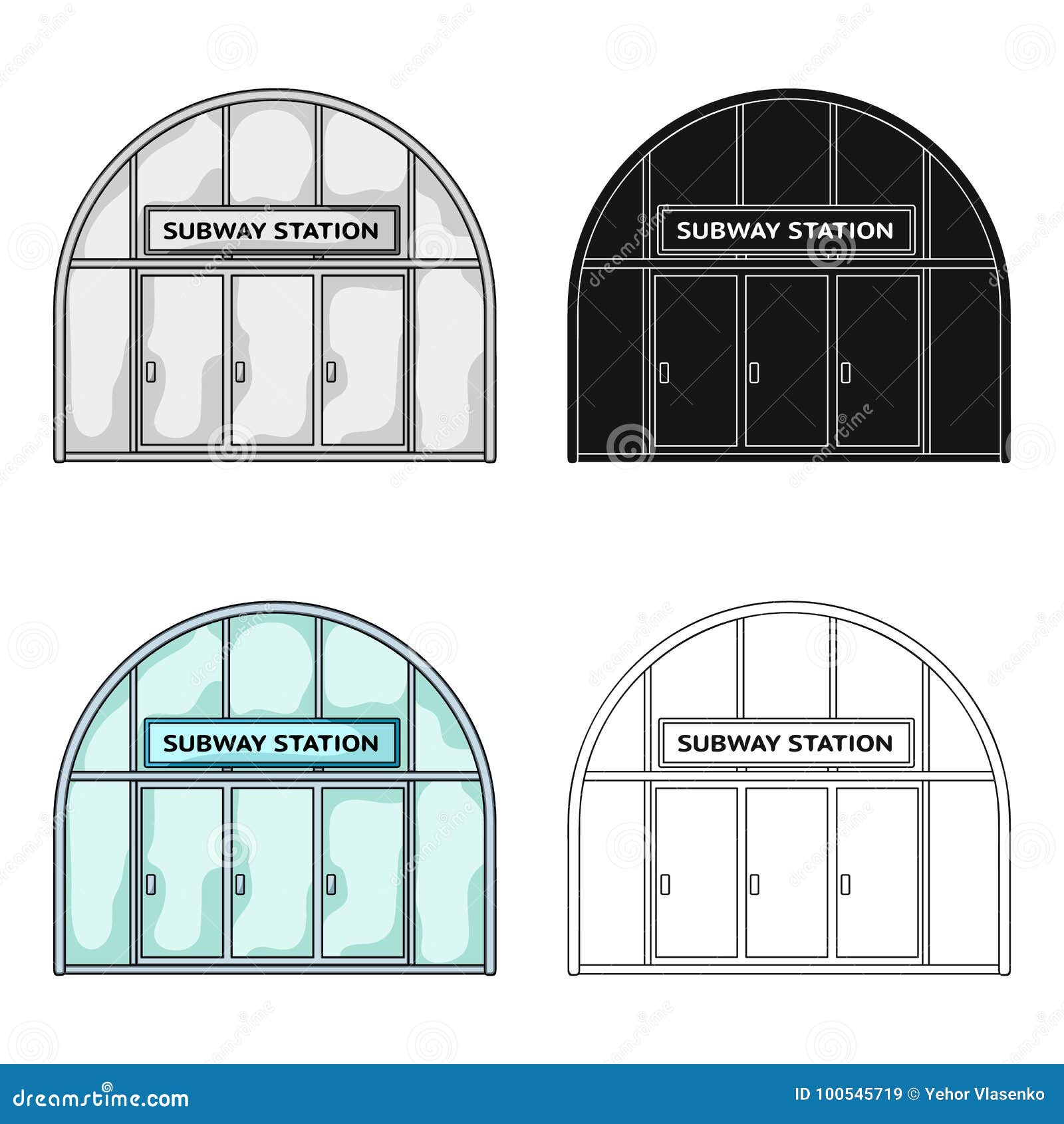 Metropolitan, Single Icon in Cartoon Style.Metropolitan Vector Symbol ...