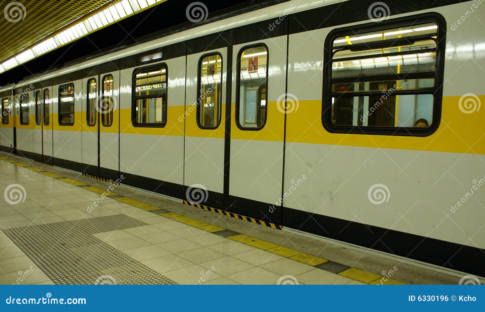 Metrostation - milano stock photo. Image of handrail, city - 6330196
