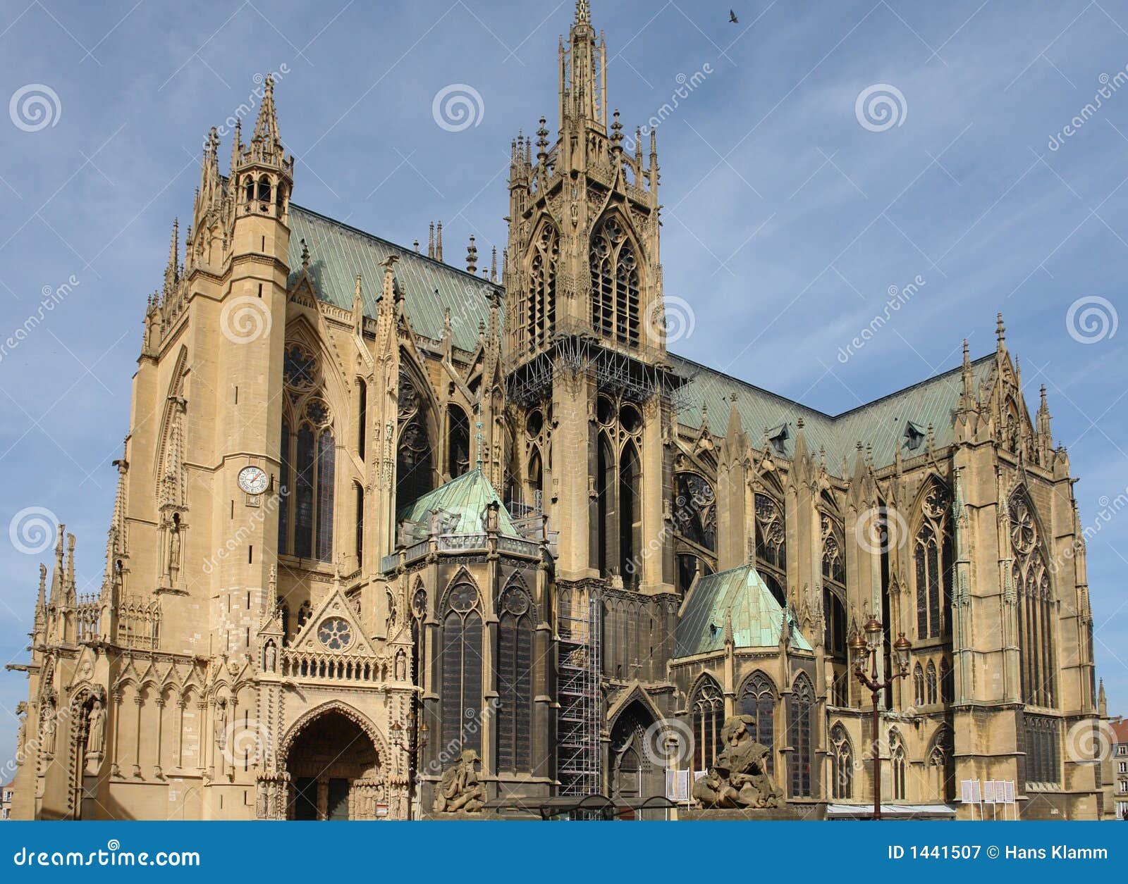 Metz Cathedral stock image. Image of lorraine, ages, cathedral - 1441507