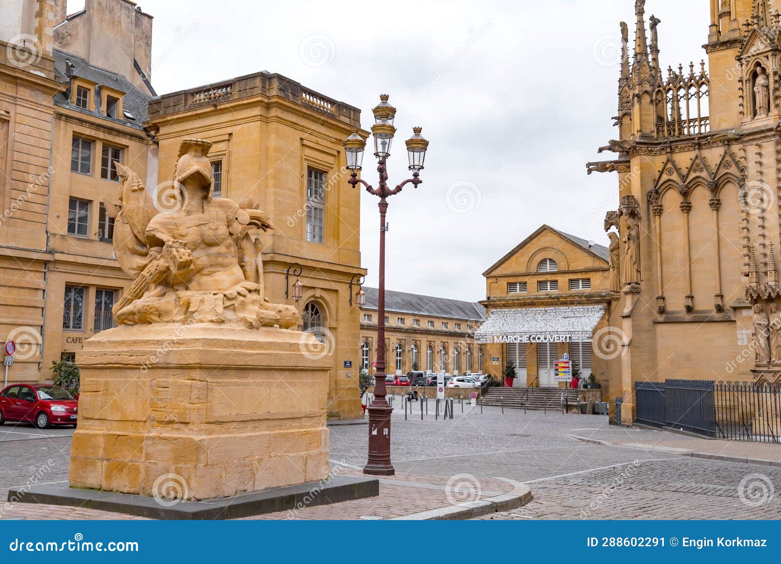 Place D Armes is a Square in Metz, France Editorial Photo - Image of ...