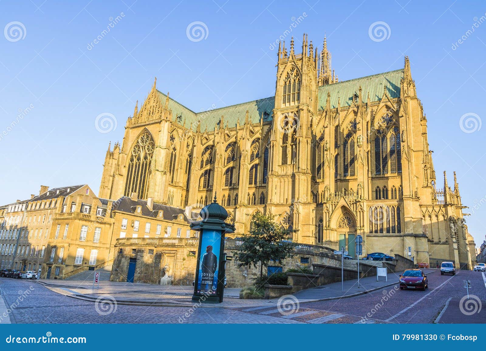 Metz, Frankrijk redactionele afbeelding. Image of toerisme - 79981330