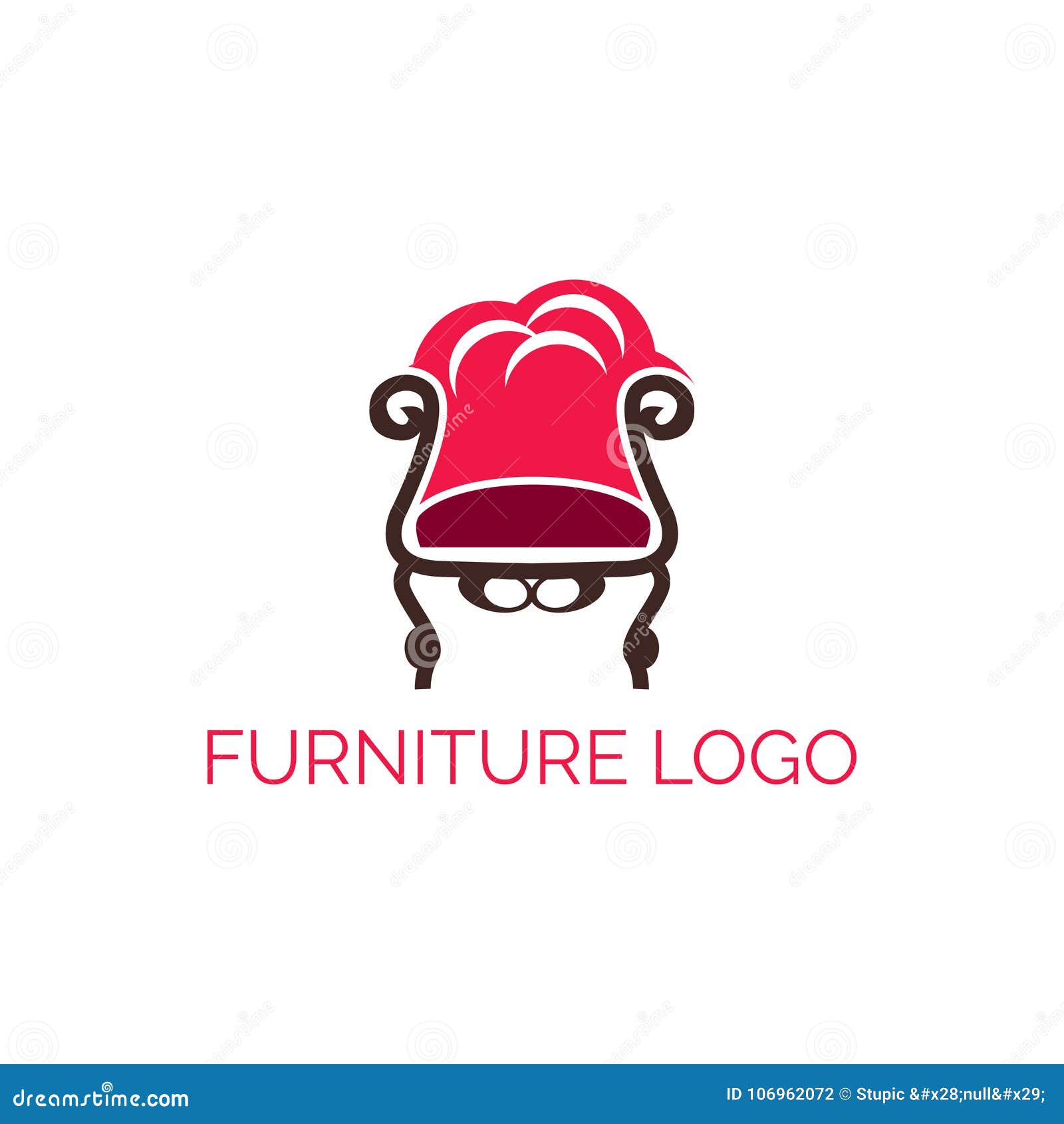 Meubles Logo Vector Art Logo Template Et Illustration Illustration de ...