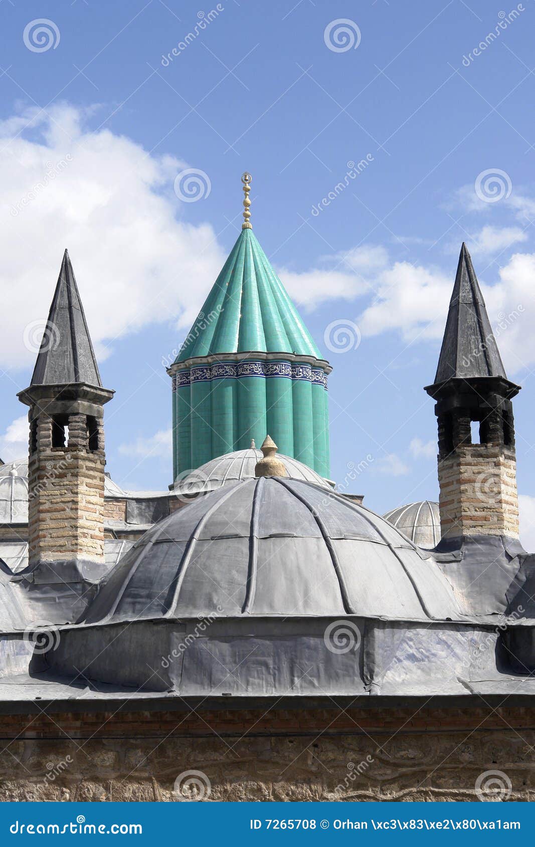 Mevlana Museum in Konya Turkey Stock Photo - Image of arabic, ancient ...