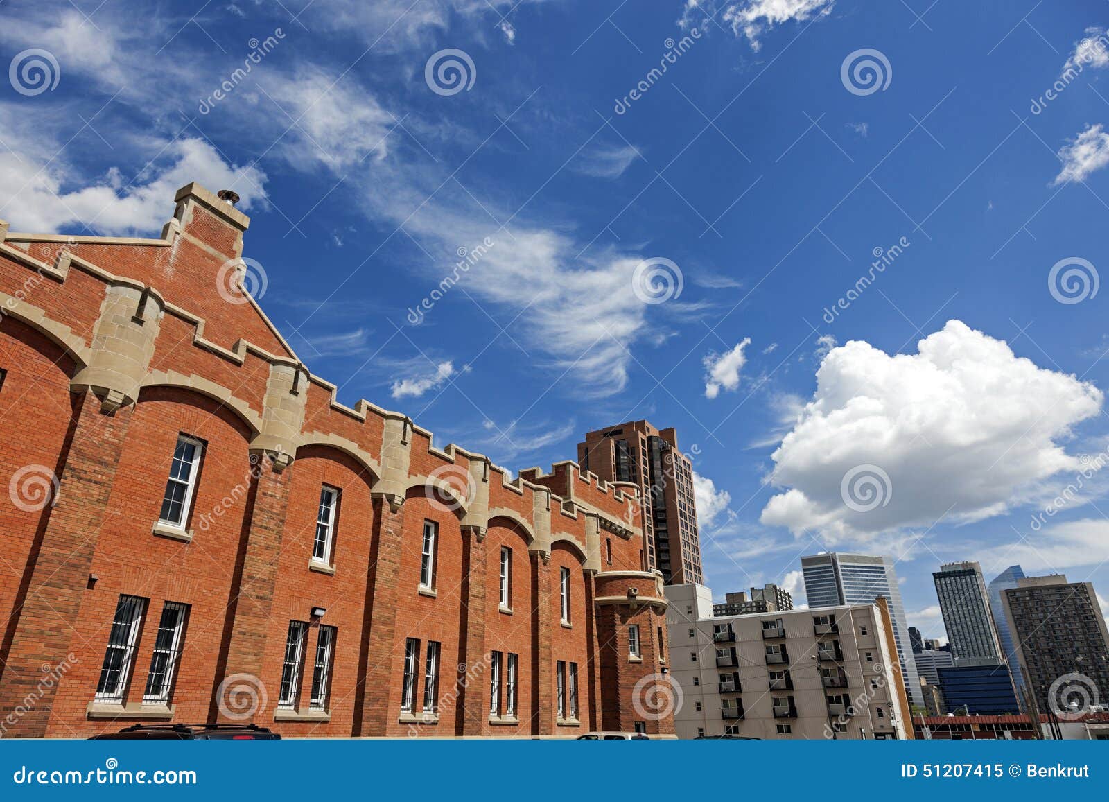 Mewata Armouries in Downtown of Calgary Stock Image - Image of canada ...