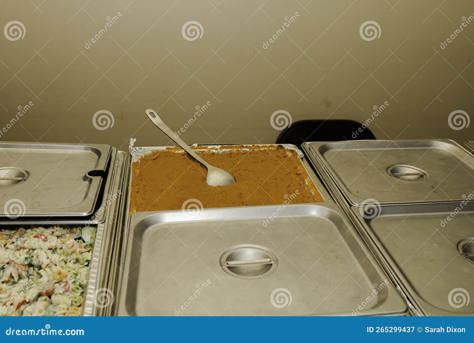 Mexican Beans on a Buffet Style Table at a Wedding Stock Image - Image ...