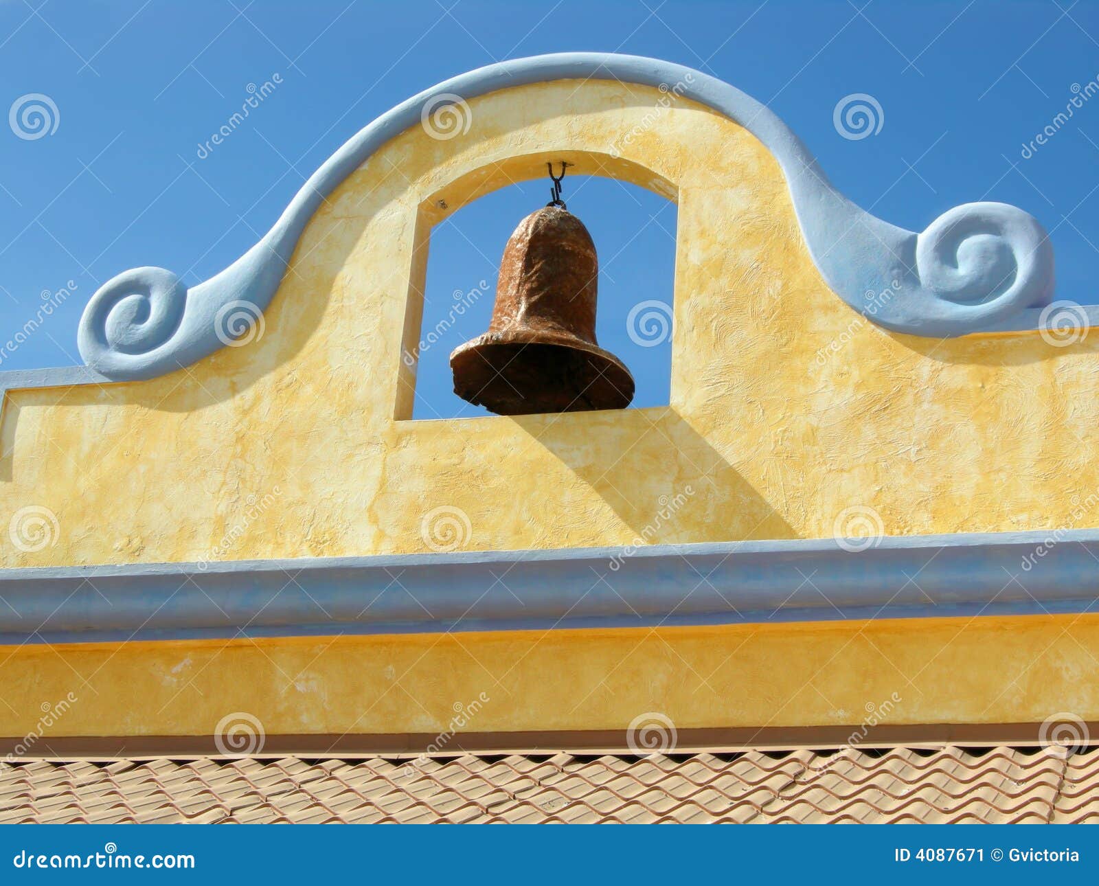 Mexican bell stock image. Image of building, decorative - 4087671