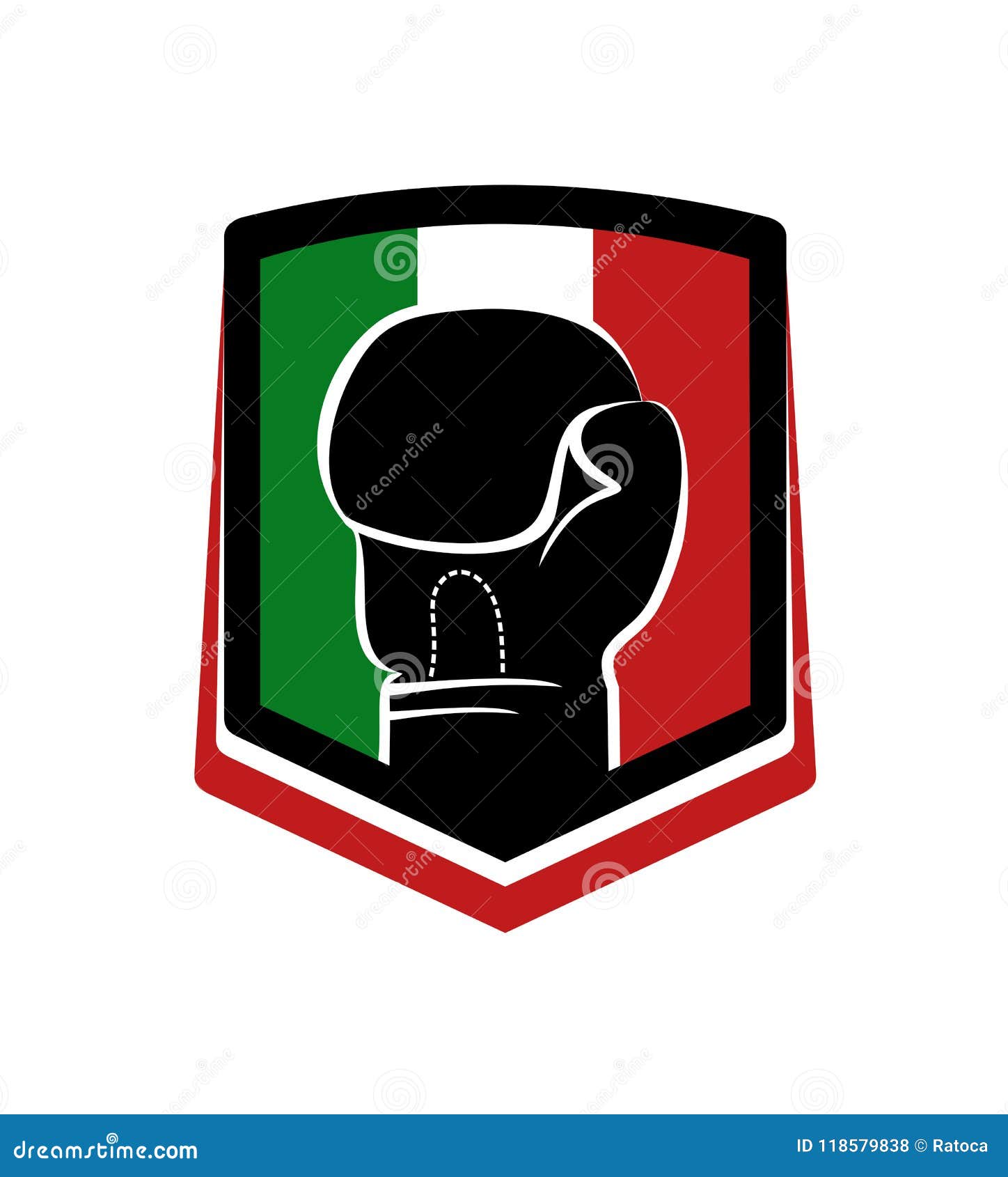Mexican boxing icon stock vector. Illustration of mexico - 118579838
