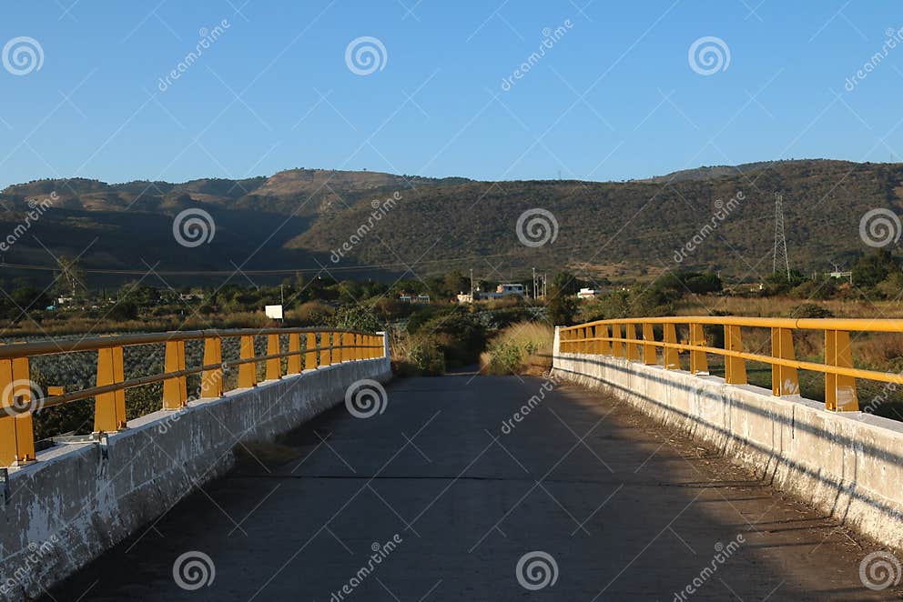 Mexican bridge path stock photo. Image of path, travel - 117017476