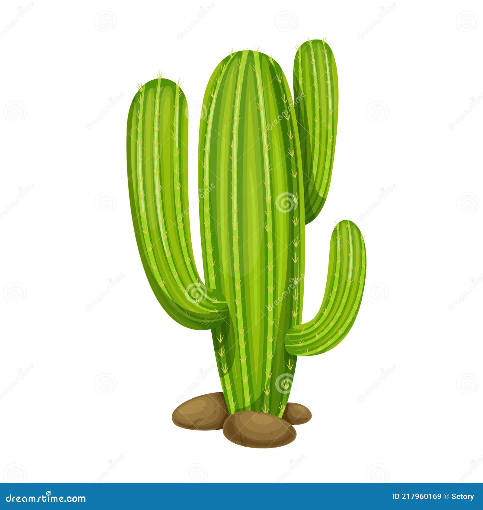 Nopal Cartoon Drawing Vector Illustration | CartoonDealer.com #60393760