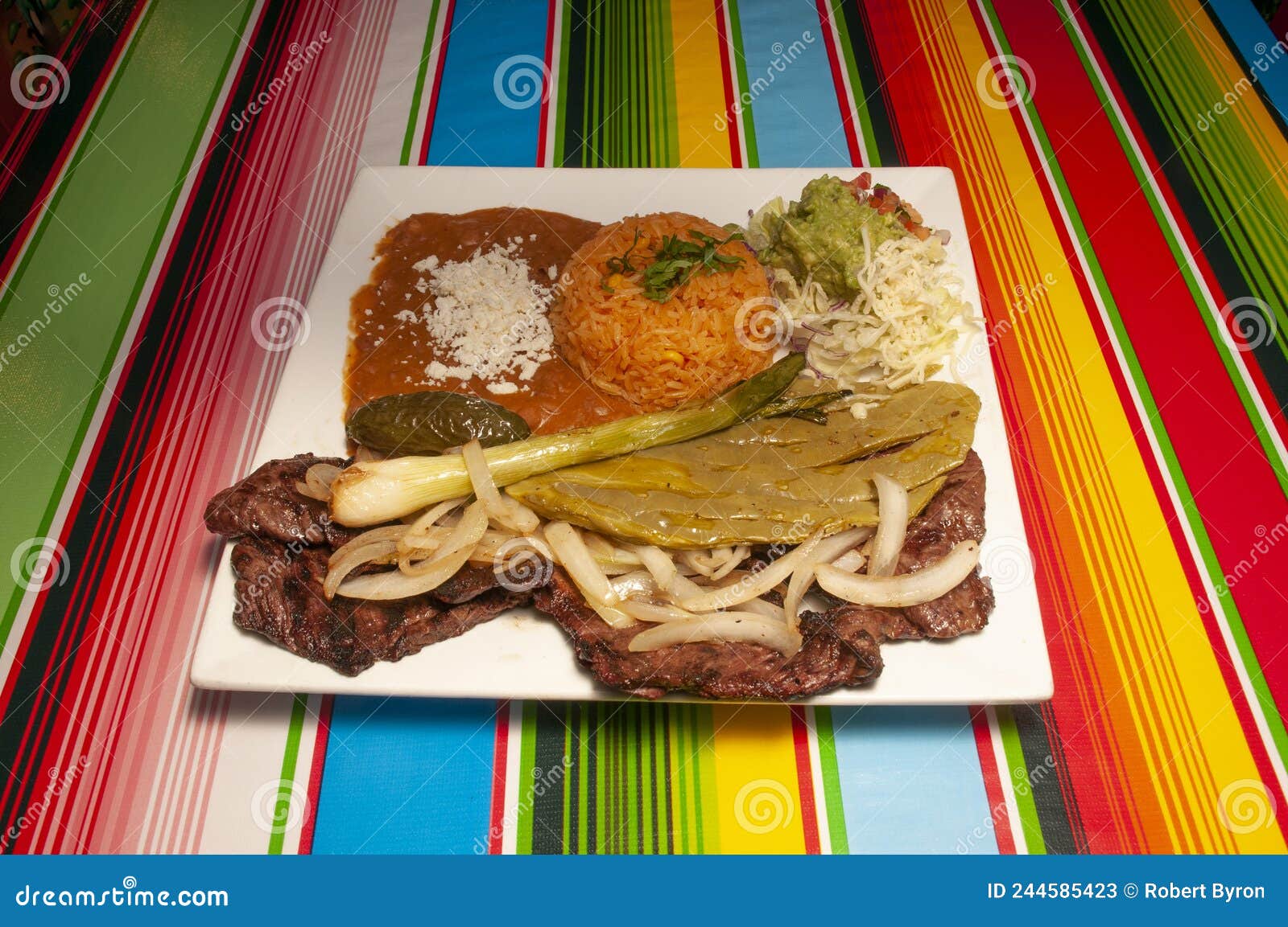Mexican Carne Asada stock image. Image of steak, prime - 244585423