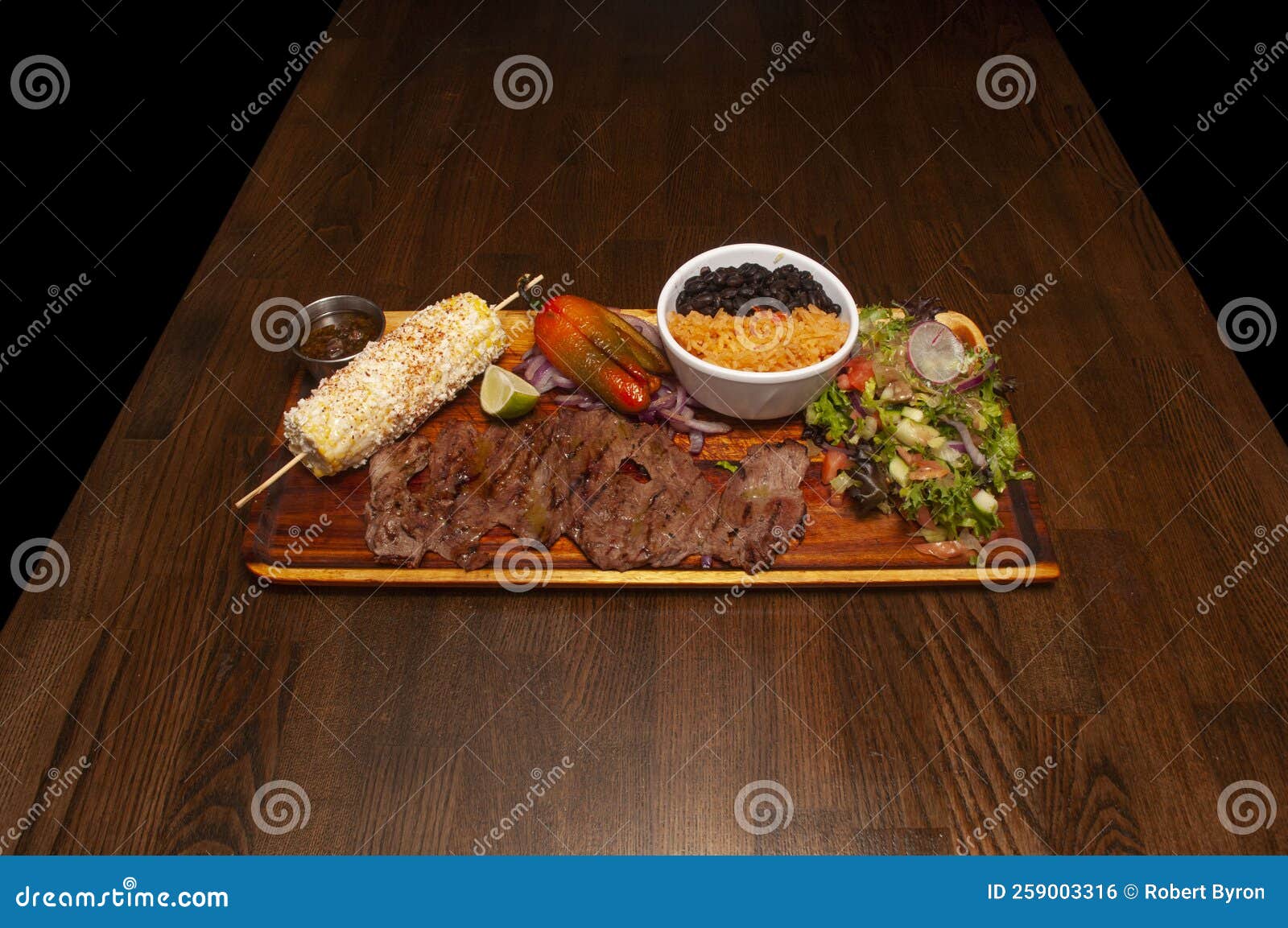 Mexican Carne Asada stock photo. Image of food, veal - 259003316