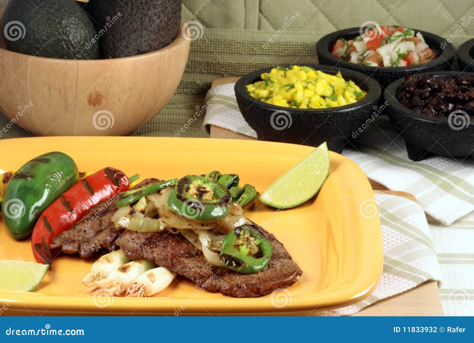 Mexican carne asada plate stock photo. Image of lean - 11833932