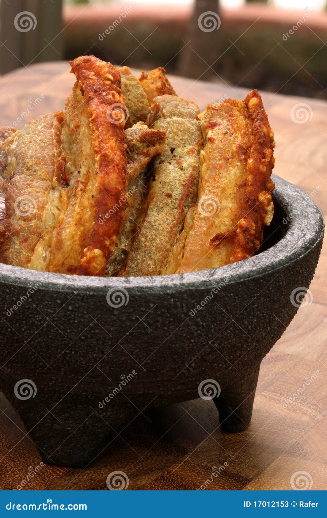 Mexican chicharron carnudo stock image. Image of animal - 17012153