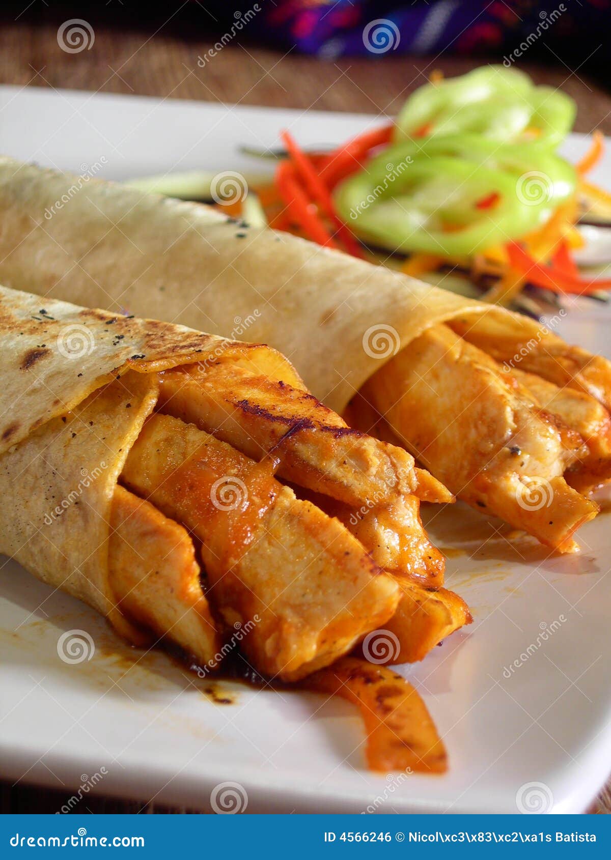 Mexican chicken burritos stock photo. Image of nacho, frijol - 4566246