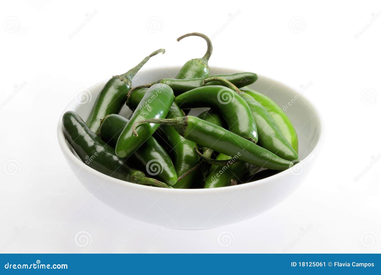 Mexican chiles serranos stock image. Image of mexican - 18125061