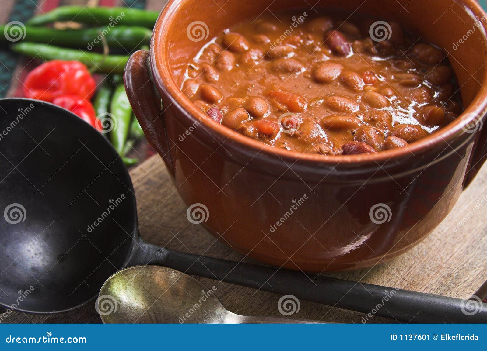 Mexican chili stock image. Image of soup, hearty, south - 1137601