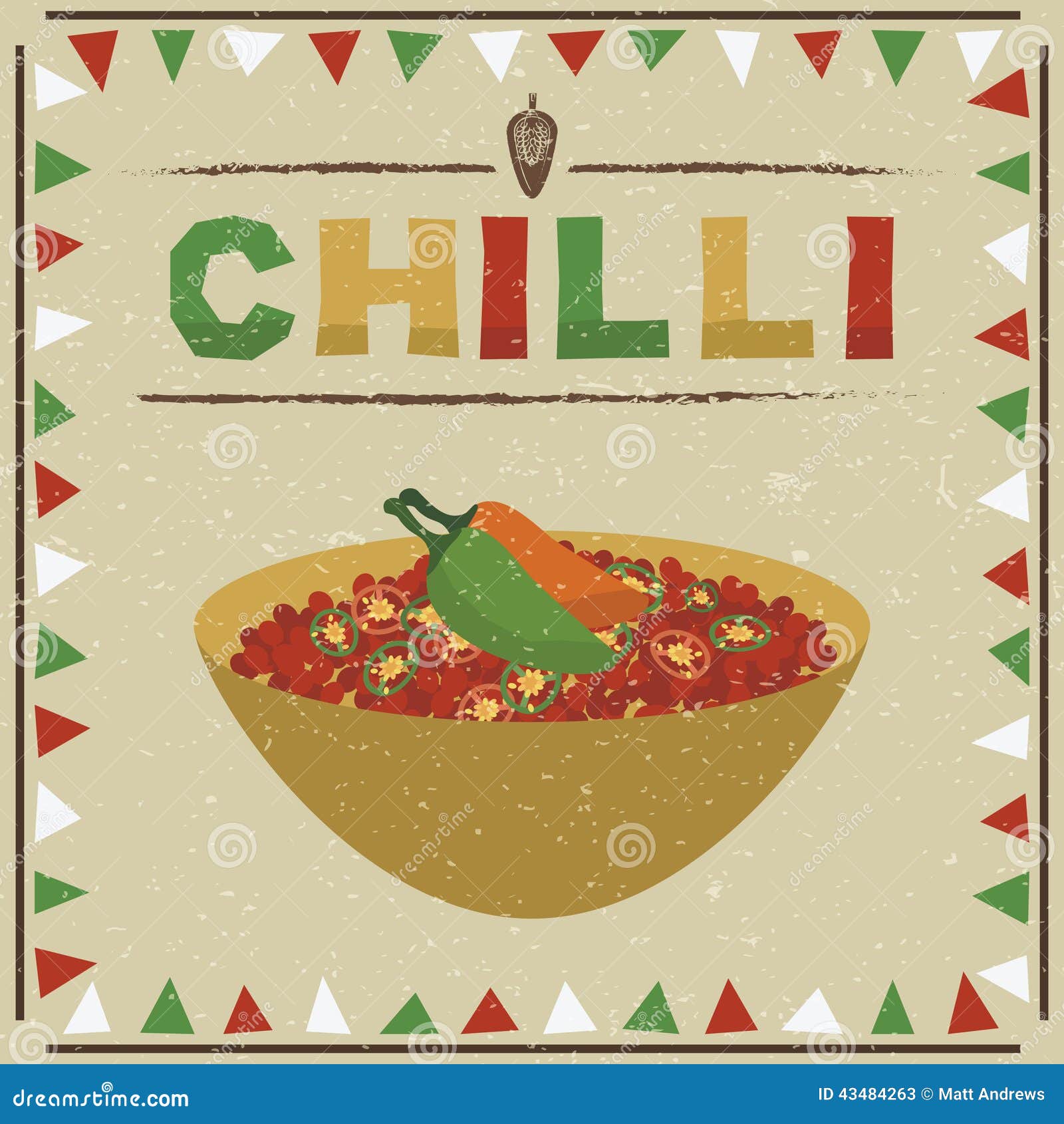 Red Chilli Frame Stock Photo | CartoonDealer.com #9011862