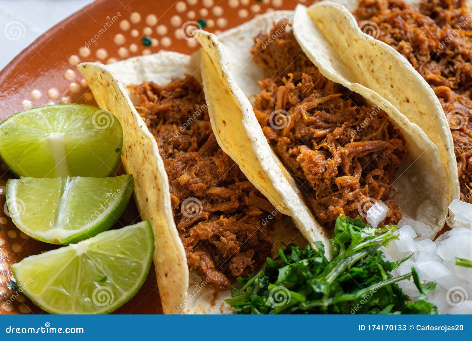 Mexican Chilorio Tacos Royalty-Free Stock Photo | CartoonDealer.com ...