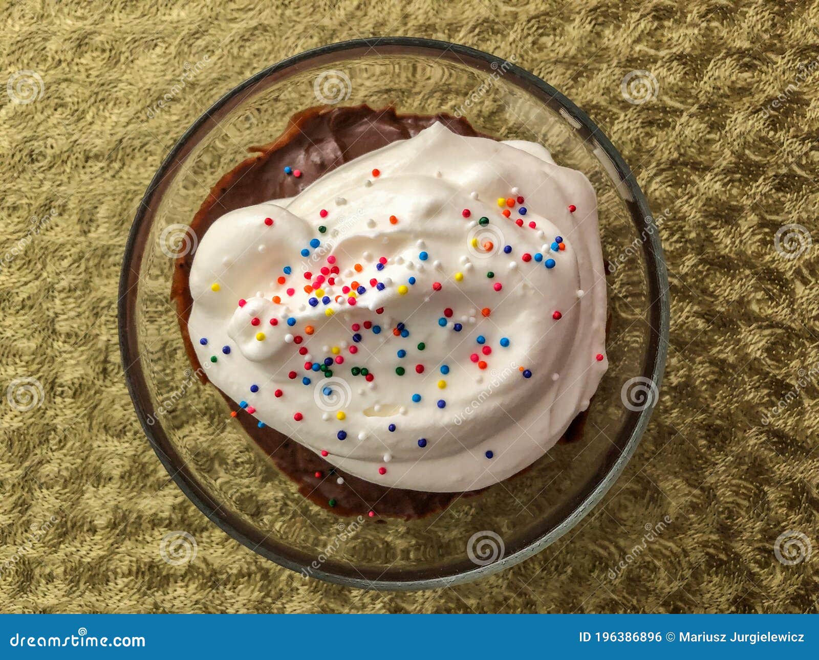 Mexican Chocolate Pudding stock photo. Image of cinnamon - 196386896