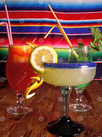Mexican cocktails stock photo. Image of color, juicy, cocktail - 6407370