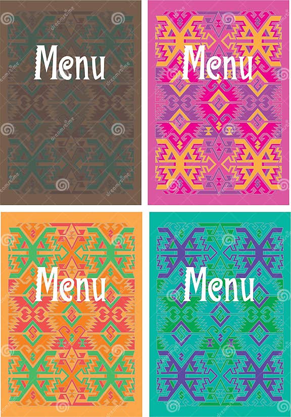 Mexican cover design stock vector. Illustration of tasty - 19171230