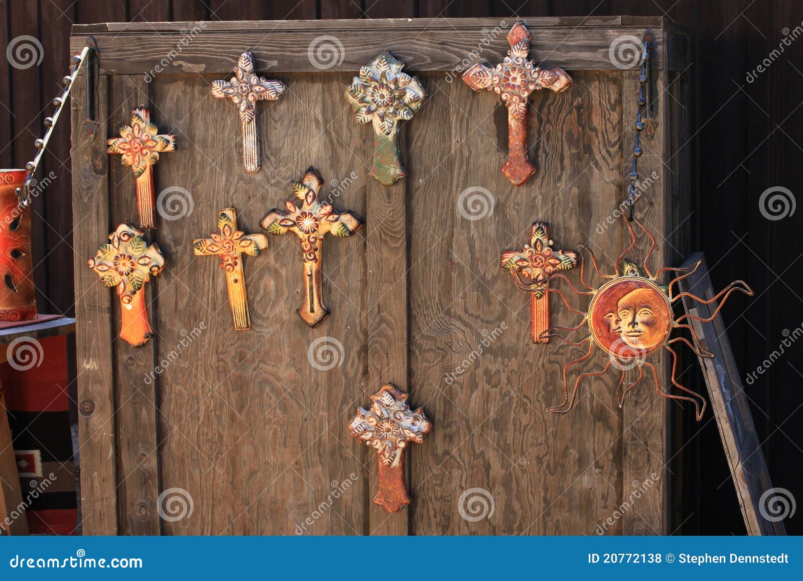 Mexican Crosses stock photo. Image of wood, iron, religious - 20772138