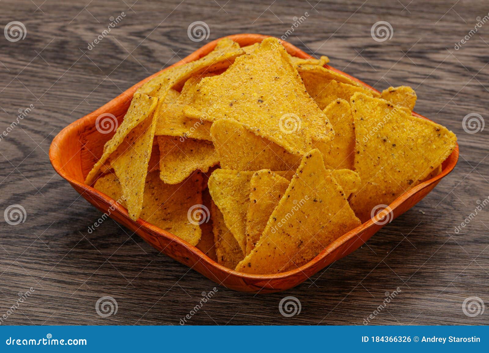 Mexican Crunchy Corn Nachos Triangle Stock Photo - Image of crunchy ...