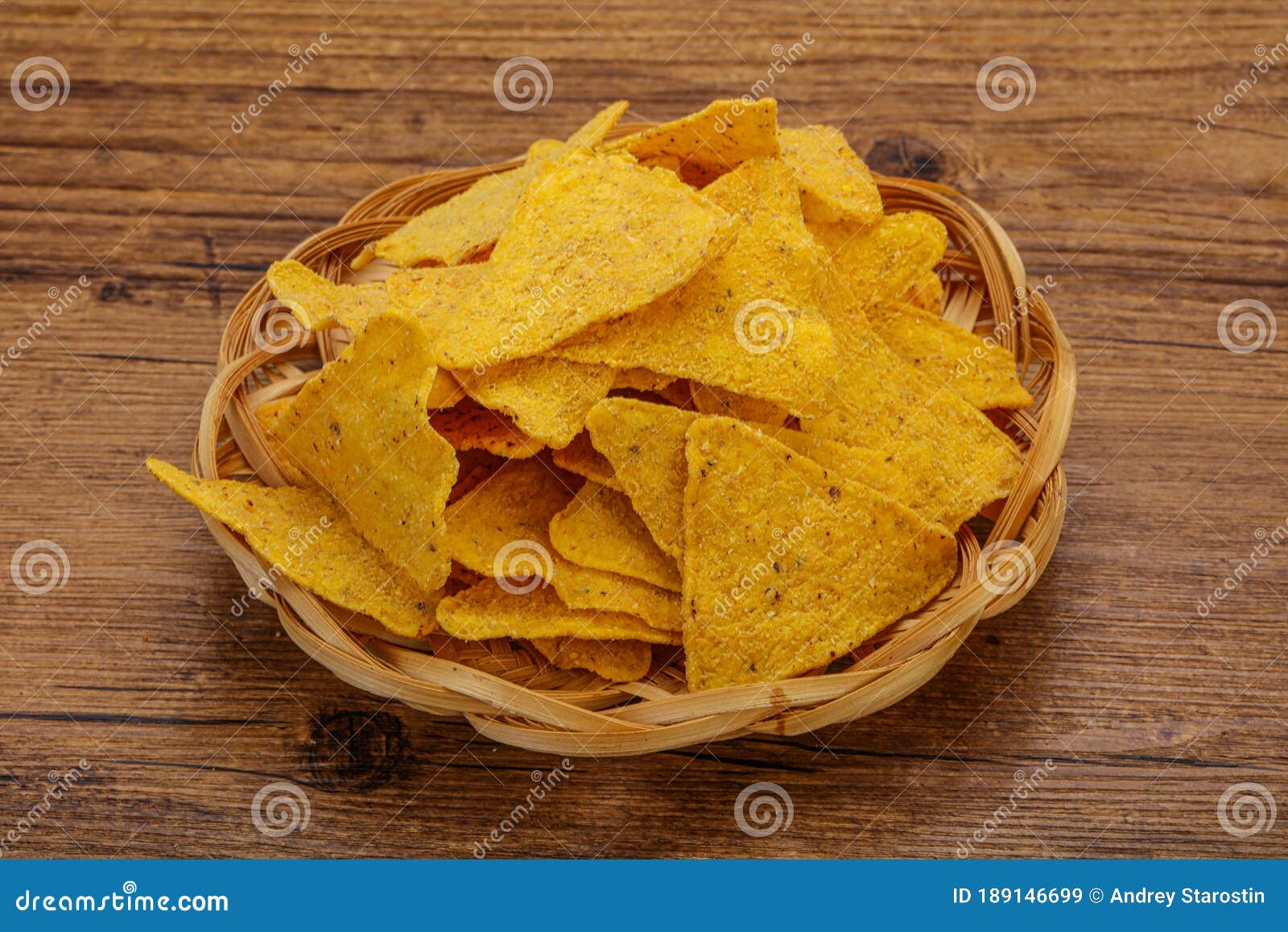 Mexican Crunchy Corn Nachos Triangle Stock Image - Image of chip, spicy ...