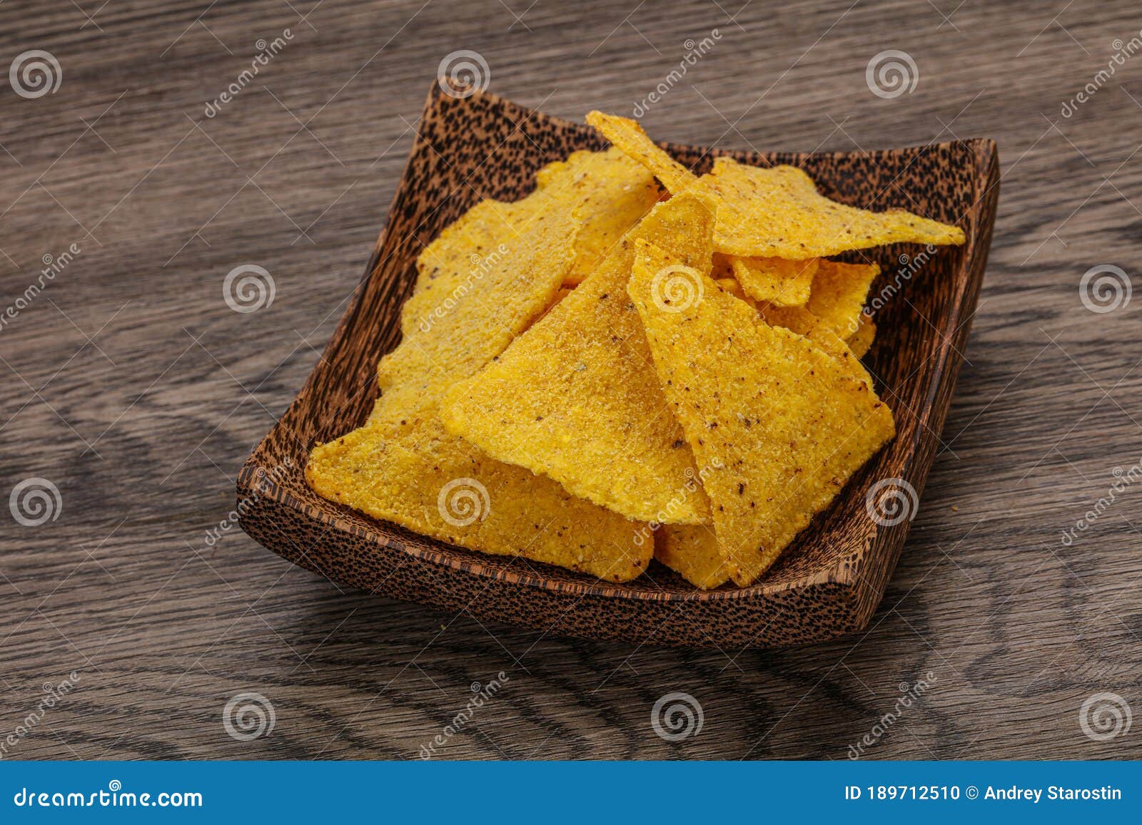 Mexican Crunchy Corn Nachos Triangle Stock Photo - Image of chips ...