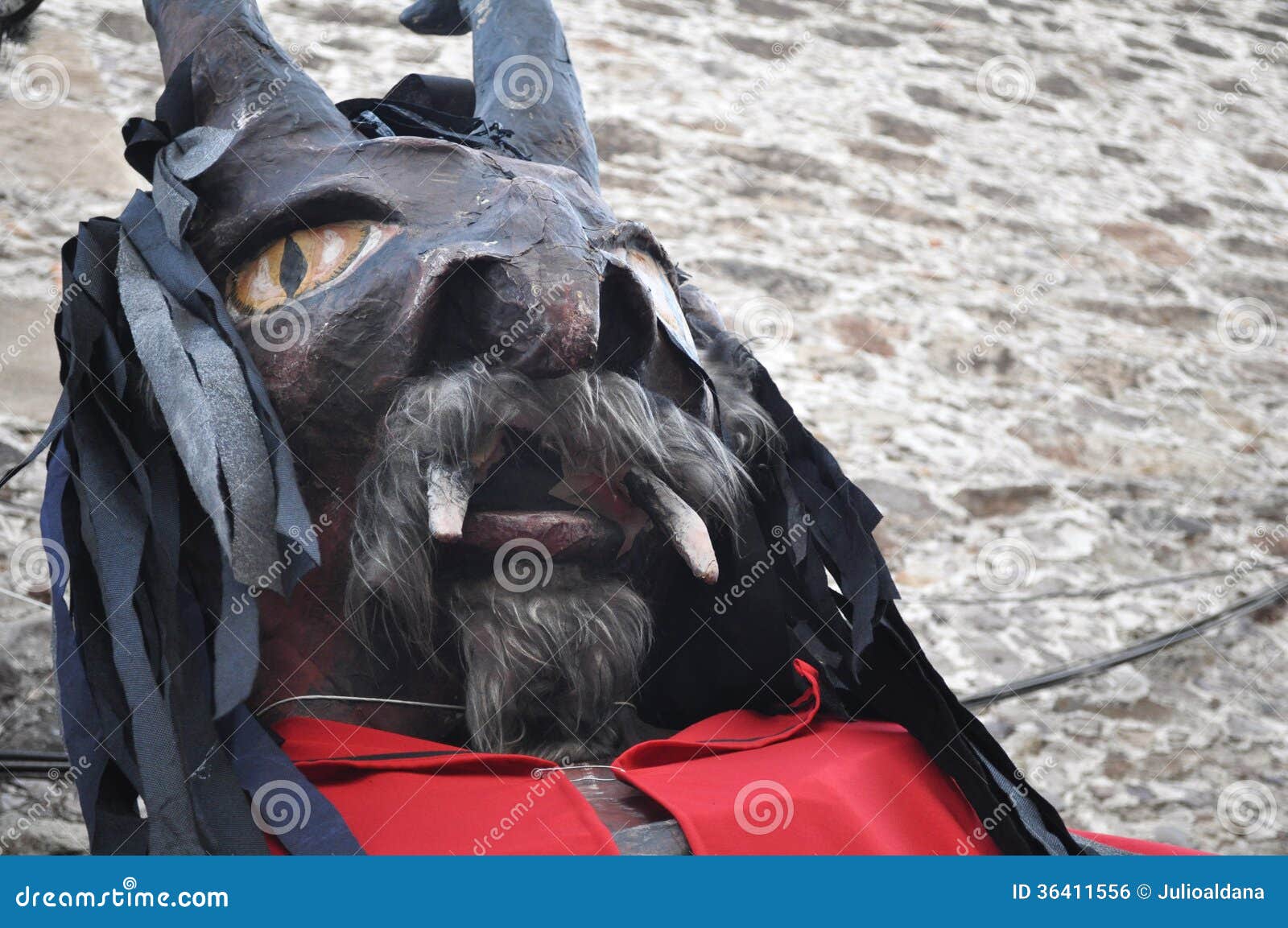 Mexican devil pinata stock photo. Image of detail, background - 36411556