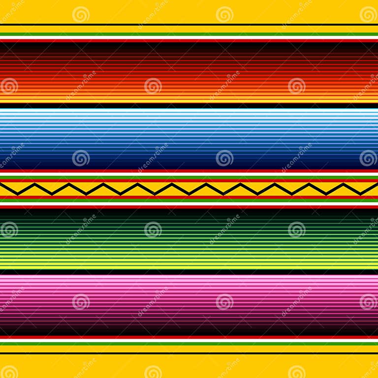 Mexican Fabric Pattern stock vector. Illustration of repeatable - 19104204