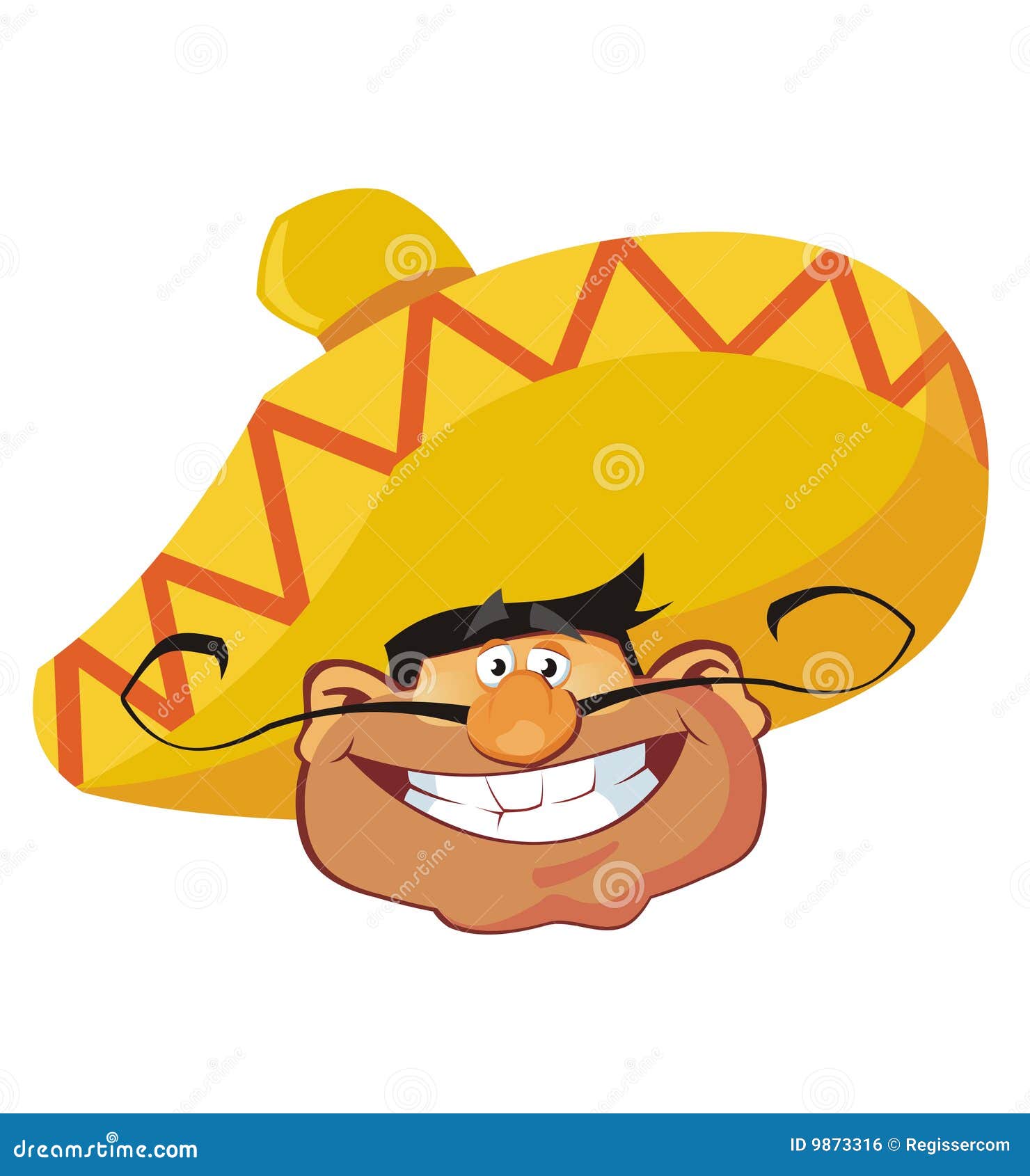 Mexican Cartoon Face