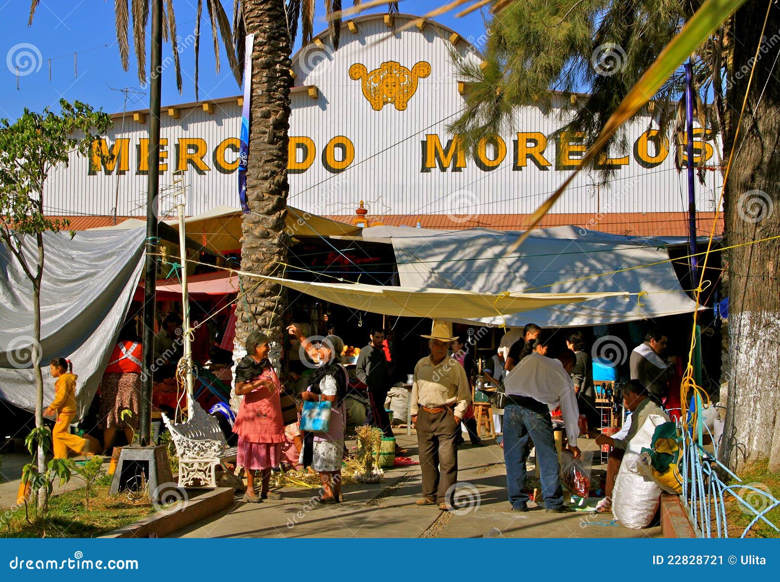 Mexican FarmerÂ´s Market editorial photo. Image of travel - 22828721