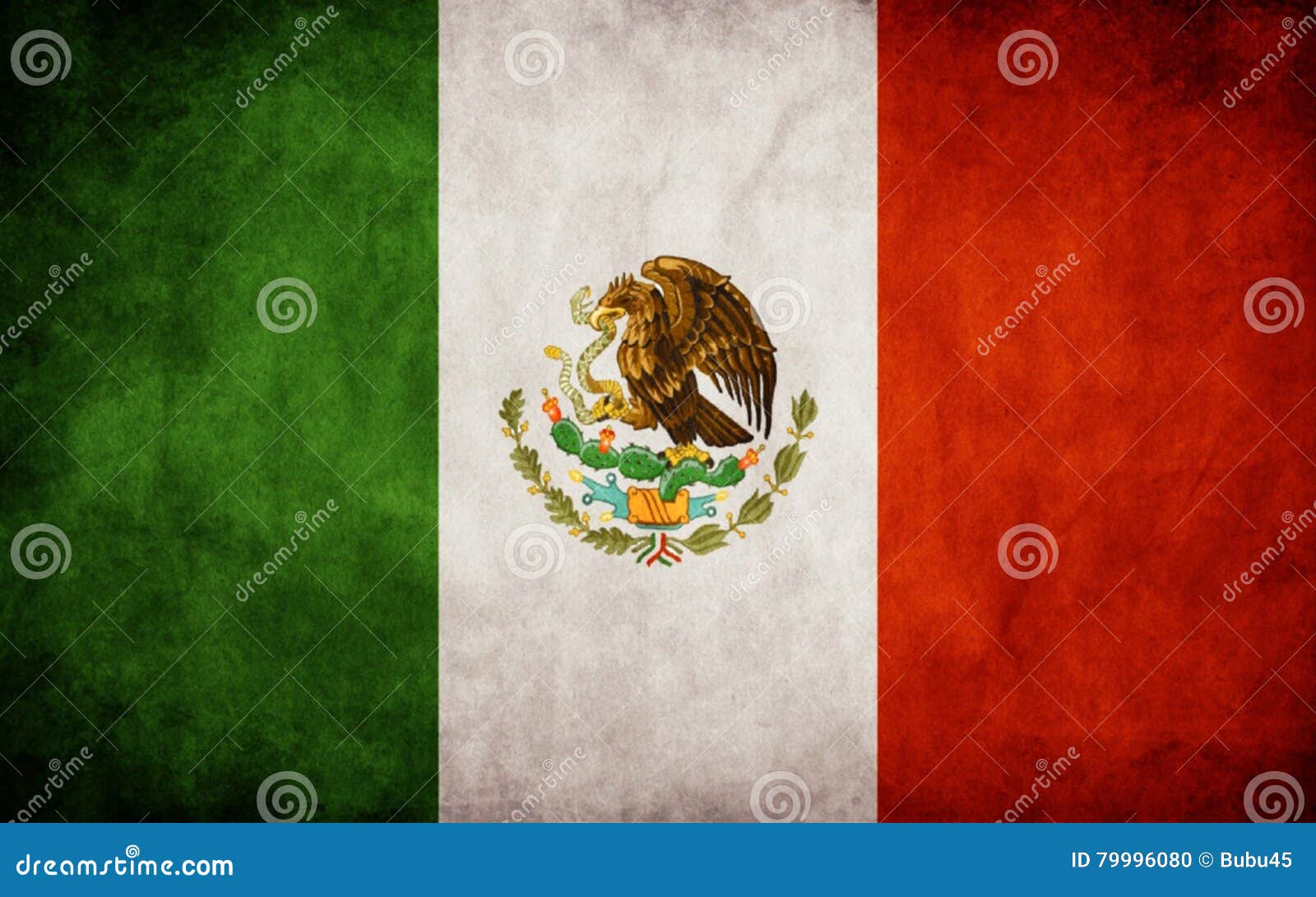 Mexican Flag Template Poster Background Vector Illustration ...